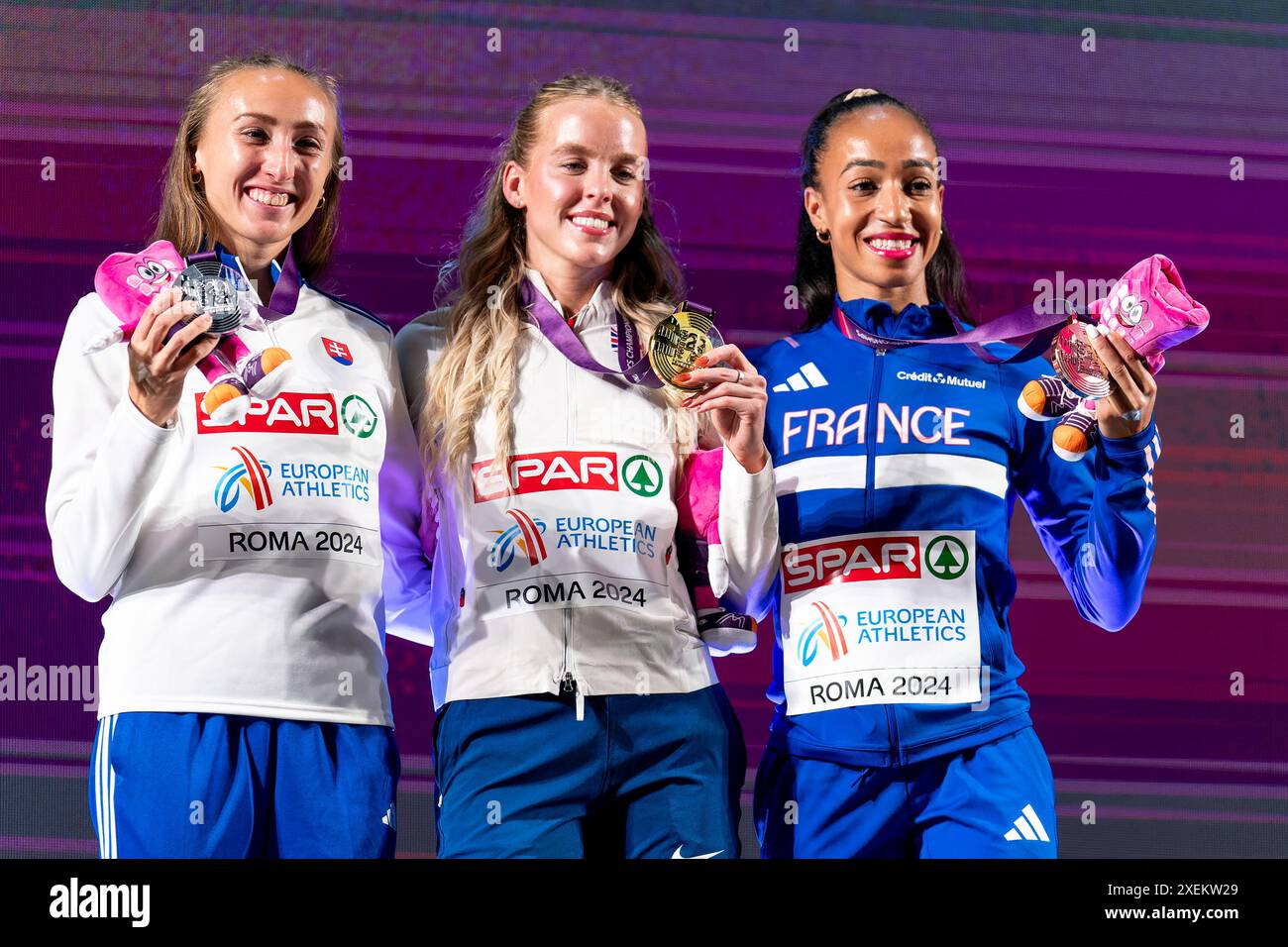 ROME, ITALY - JUNE 12: Gabriela Gajanova of Slovakia, winner of the ...