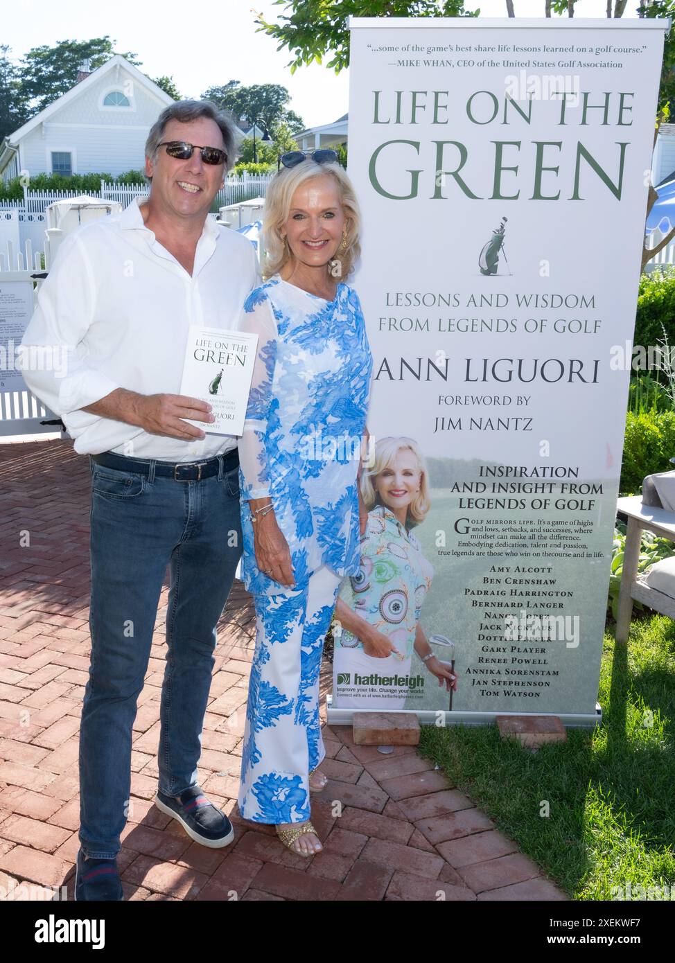 Scott Vallary and Ann Liguori attends the Book Launch Party for Ann ...