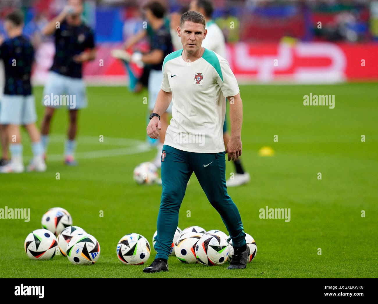Portugal assistant manager Anthony Barry before the UEFA Euro 2024 ...