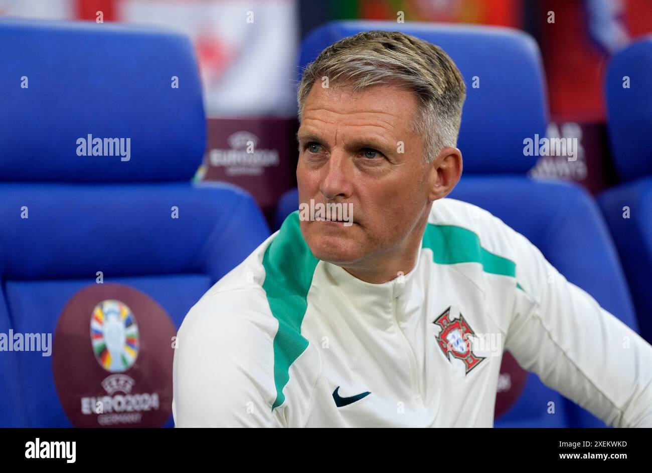 Portugal performance manager Richard Evans before the UEFA Euro 2024 Group F match at the Arena ...