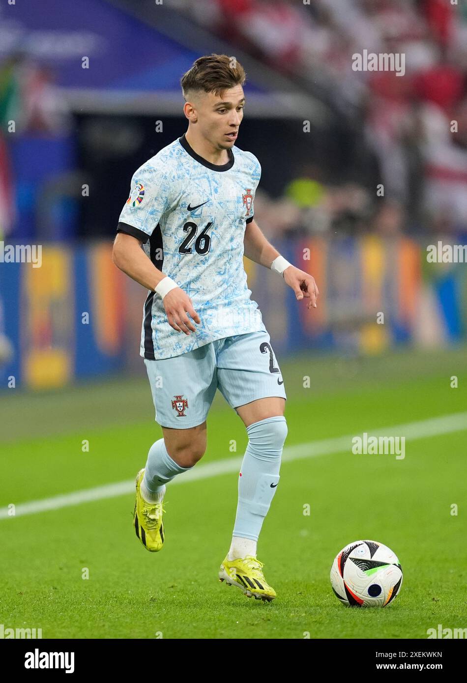 Portugal's Francisco Conceicao during the UEFA Euro 2024 Group F match ...