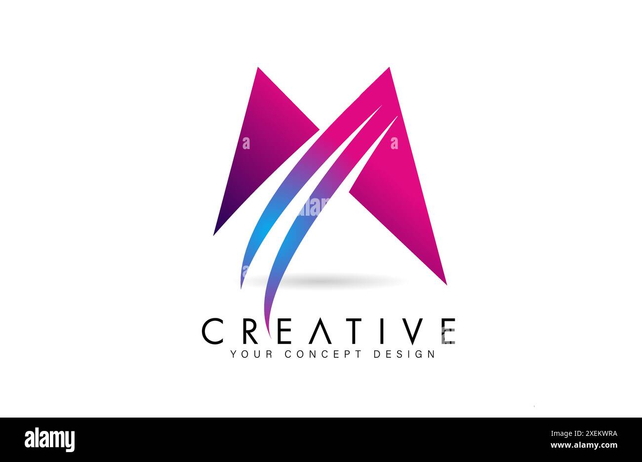 M colors logo Cut Out Stock Images & Pictures - Alamy