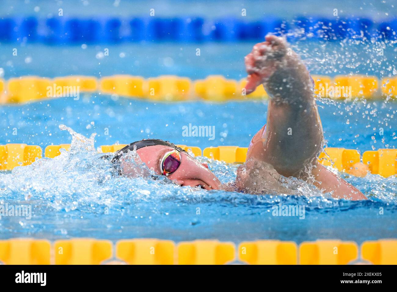 Isabel Marie Gose of Germany competes in the 1500m Freestyle Women ...