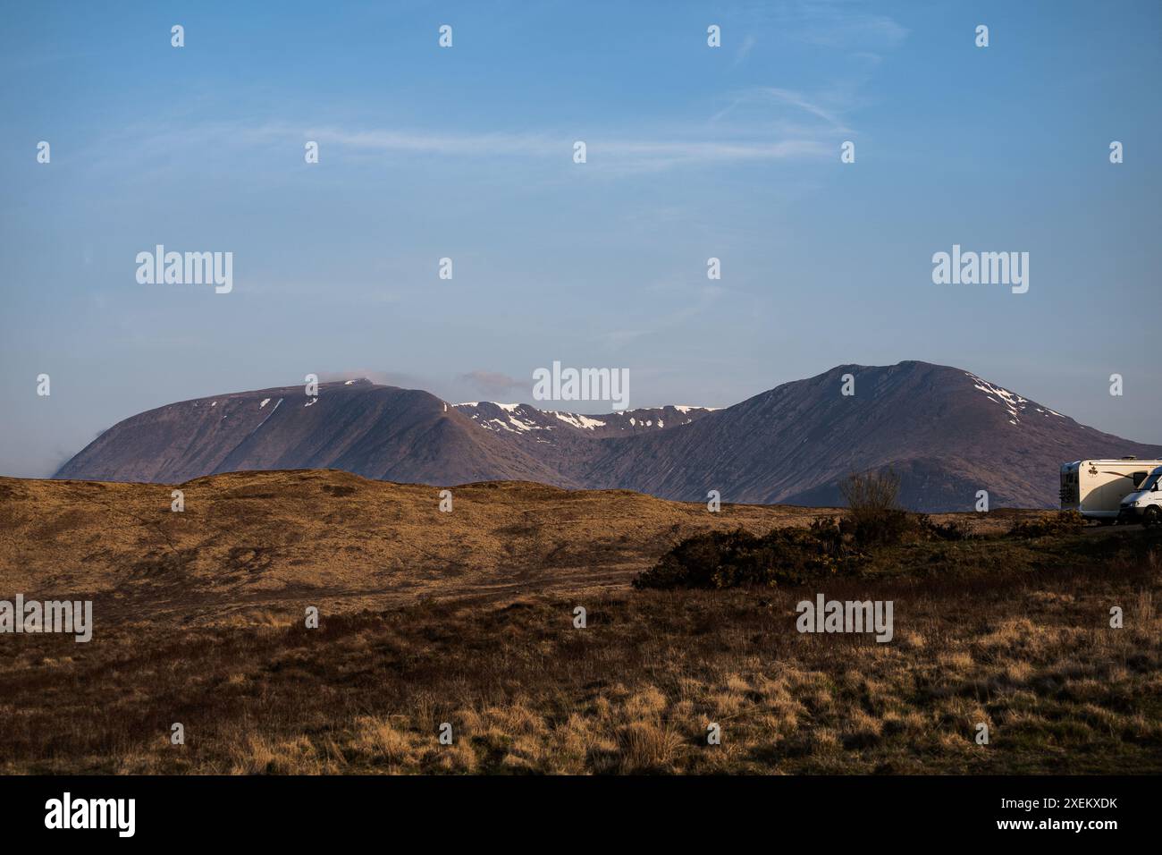 Loch Tulla viewpoint Stock Photo - Alamy