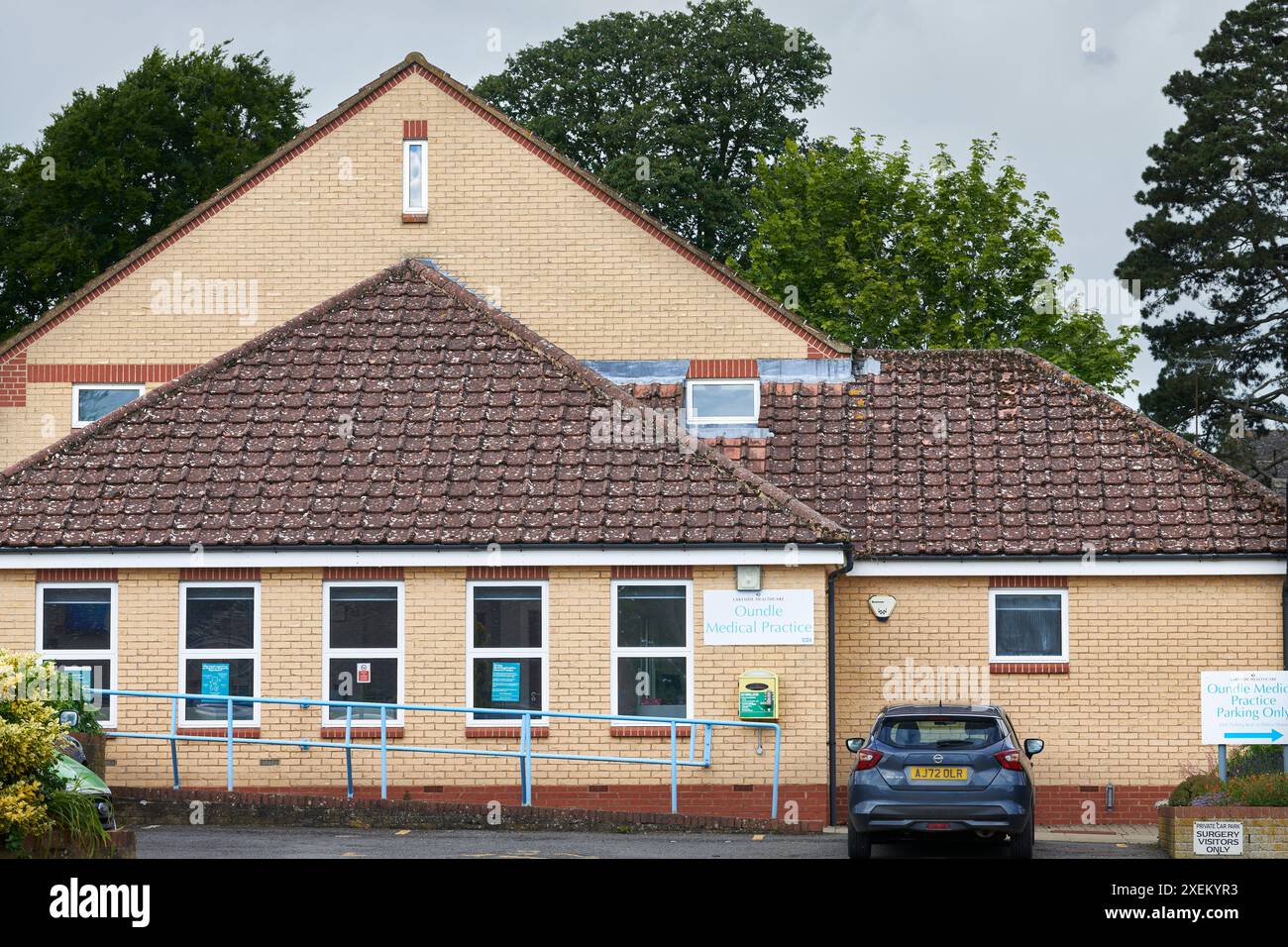 Medical Practice building in Oundle, England Stock Photo - Alamy