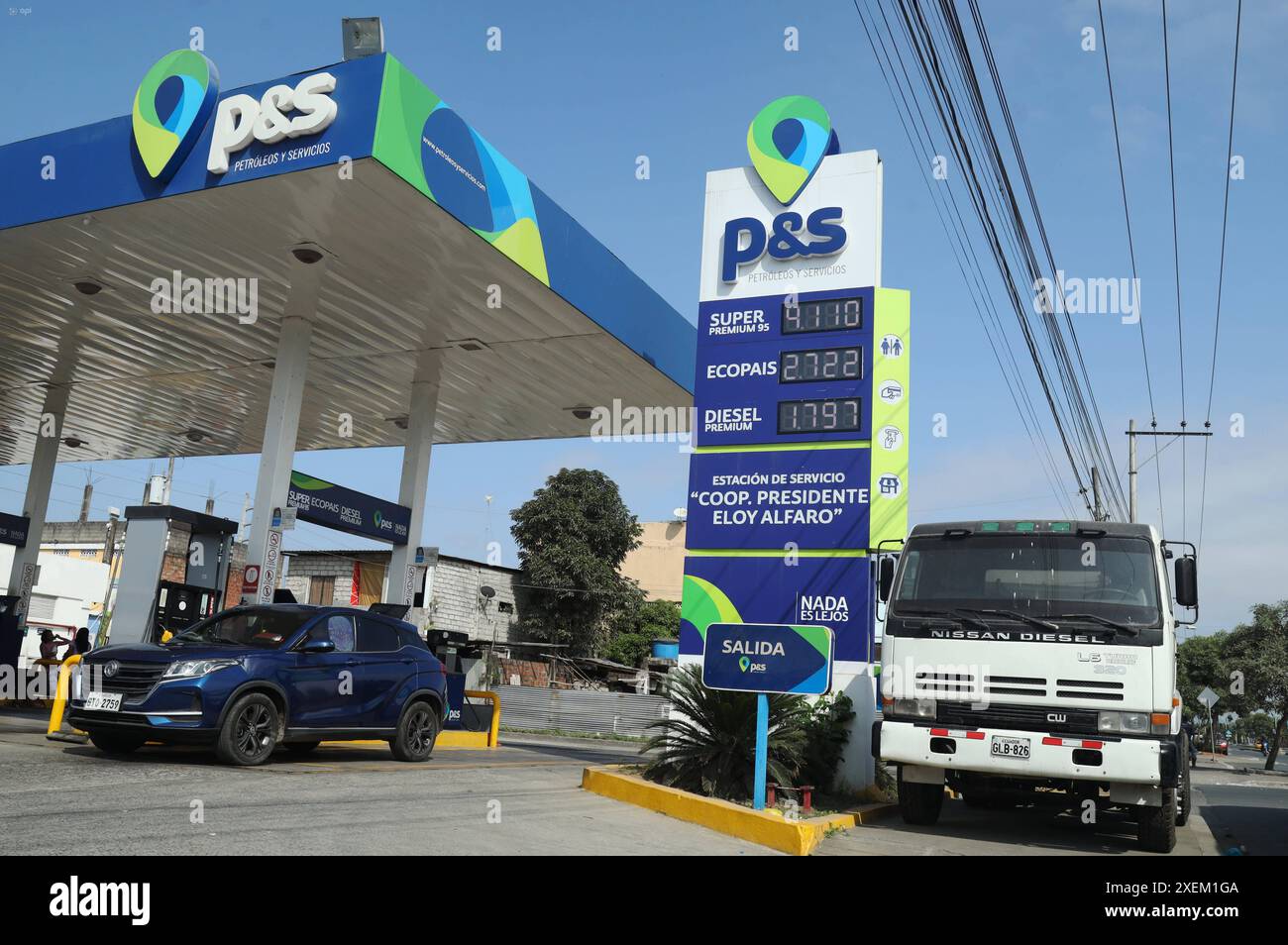 GYE NEW GASOLINE PRICE Guayaquil, Friday, June 28, 2024 Gas stations in ...