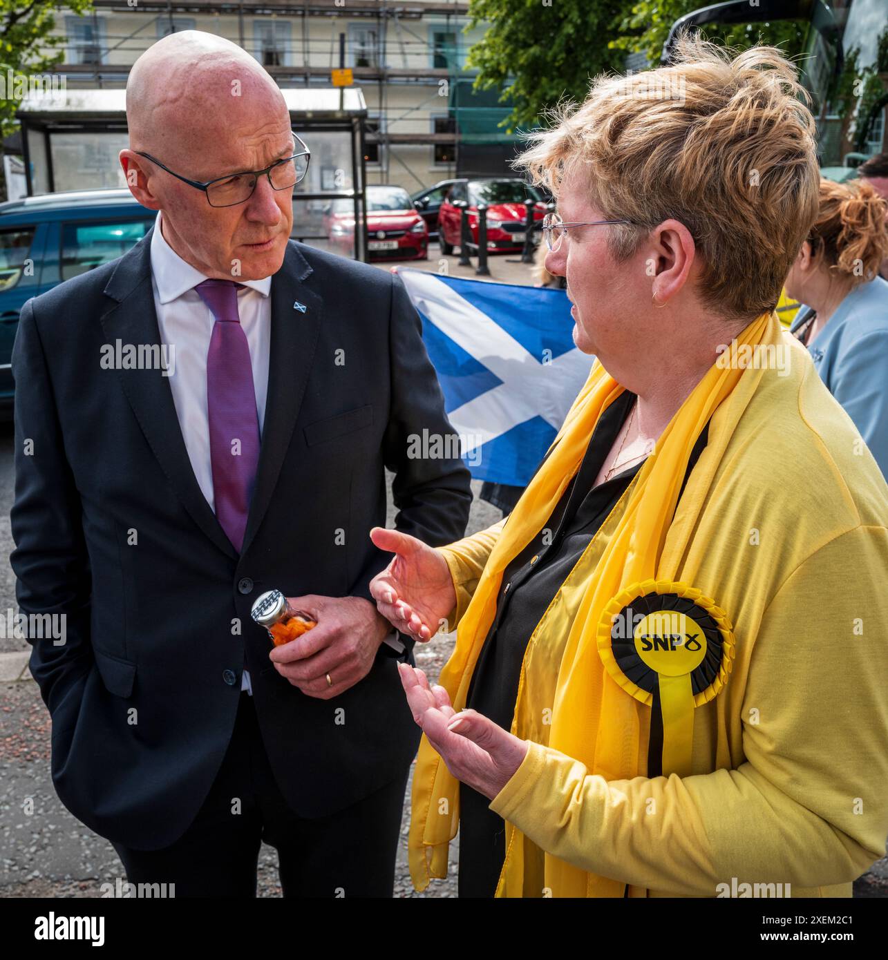Friday 28th June 2024:: Scotland’s First Minister and SNP leader John ...
