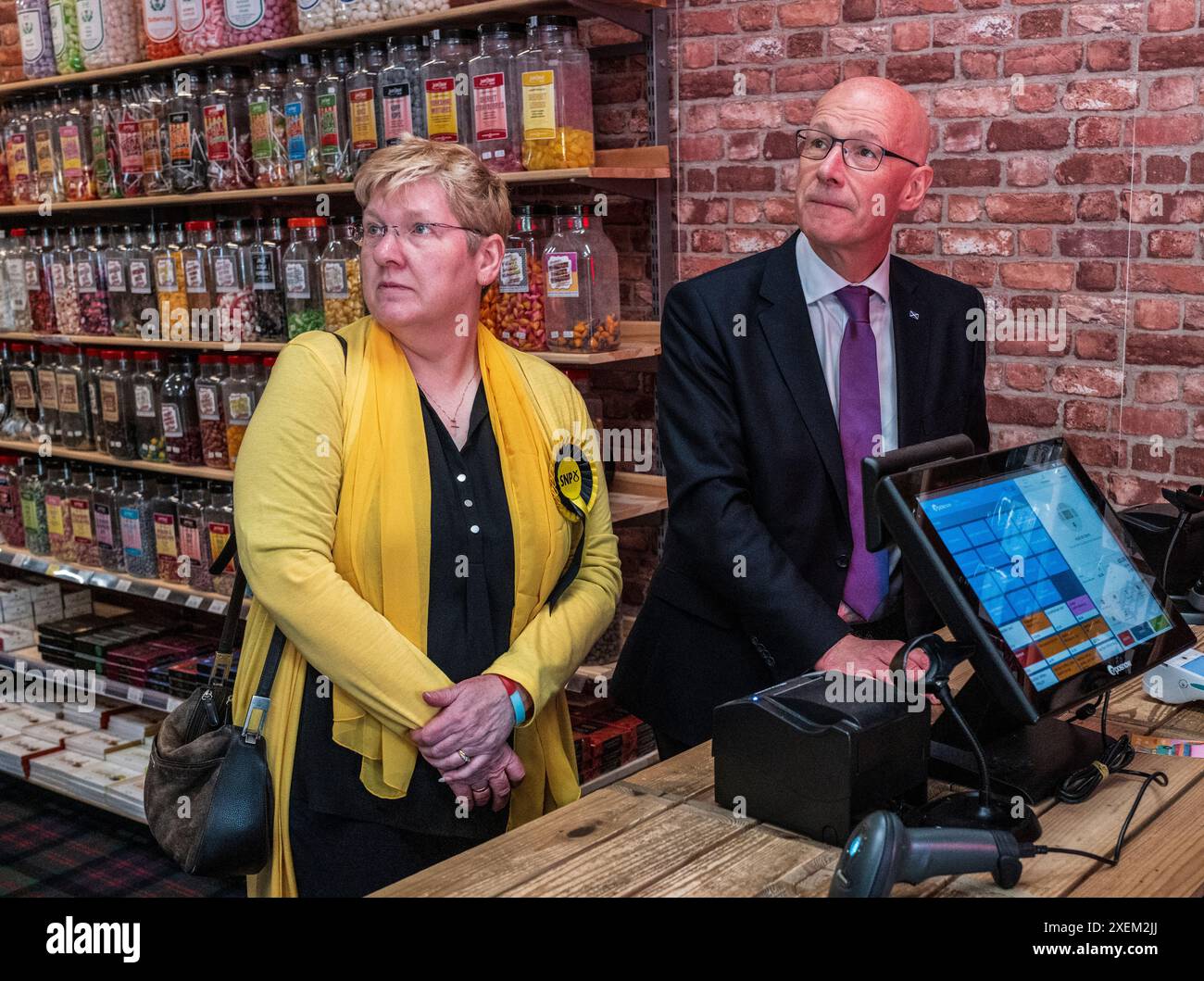 Friday 28th June 2024:: Scotland’s First Minister and SNP leader John ...