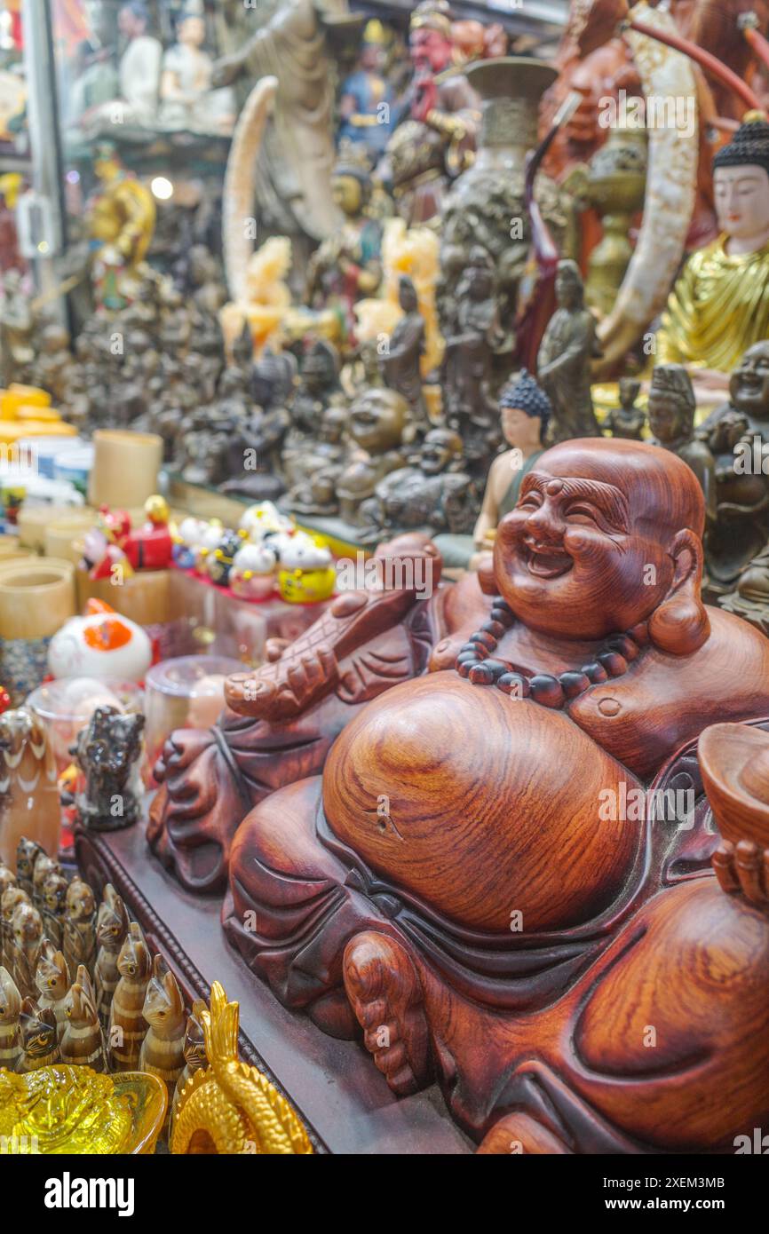Ho Chi Minh City, Vietnam - 3 Feb, 2024: Typical Asian gifts on sale at ...