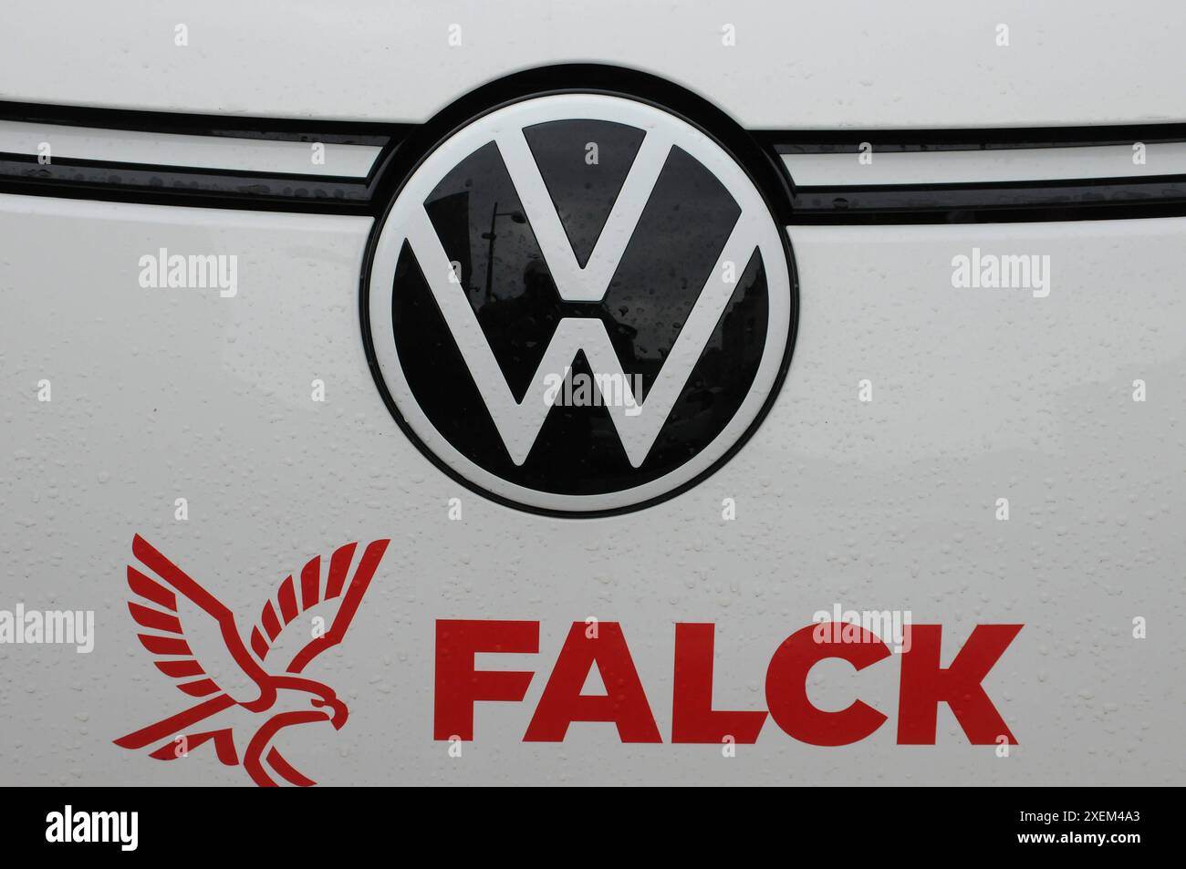 Copenhagen/ Denmark/28 JUNE 2024/Falck ambulance in danih capital Photo ...