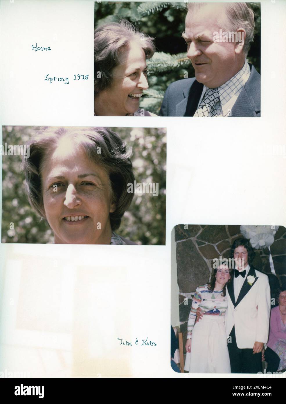 1970s photo album hi-res stock photography and images - Alamy