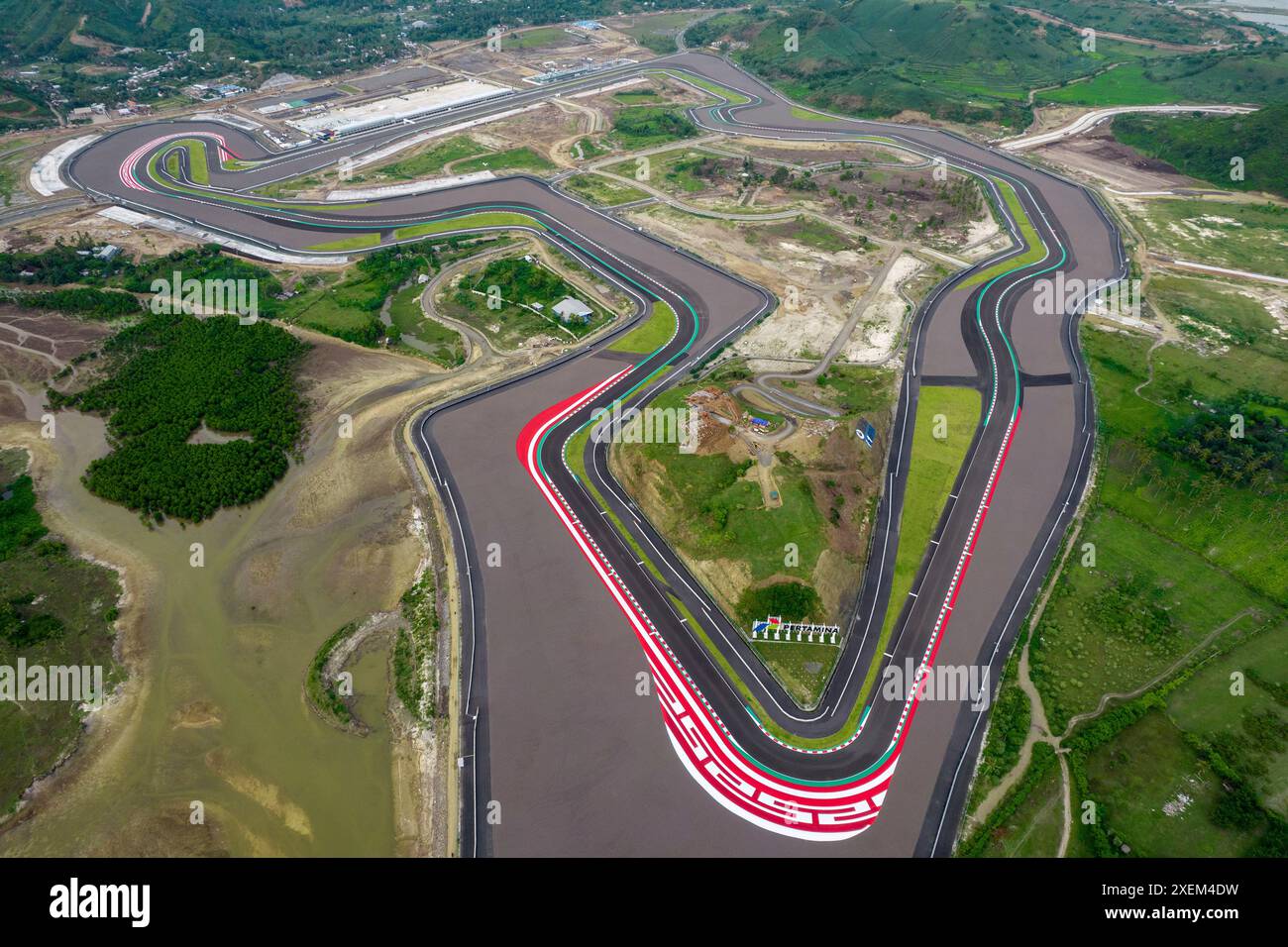 Mandalika International Street Circuit, a motorcycle racing track in ...