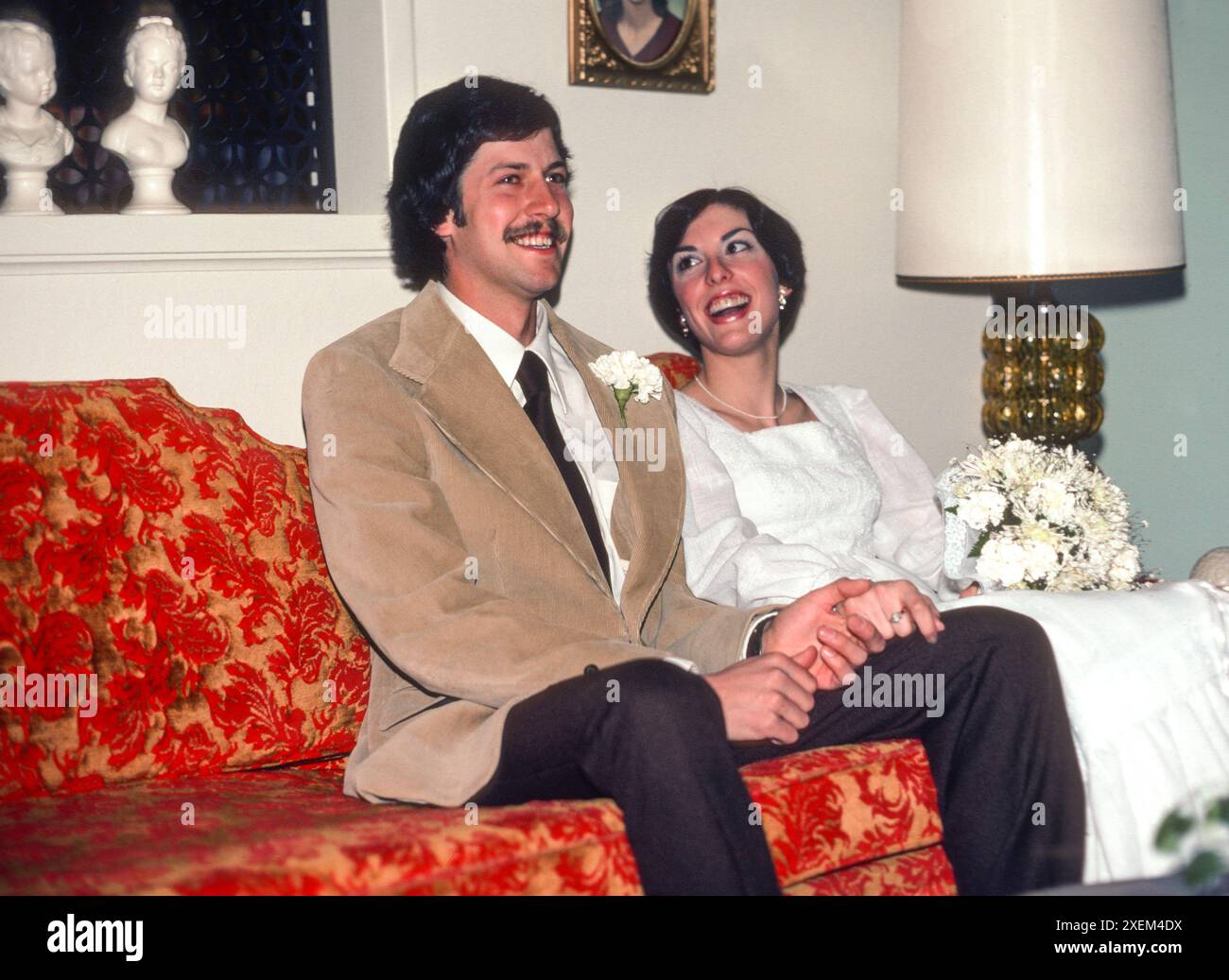 Vintage Photo-Album Prints of a Wedding in a Private residence, 1976 ...