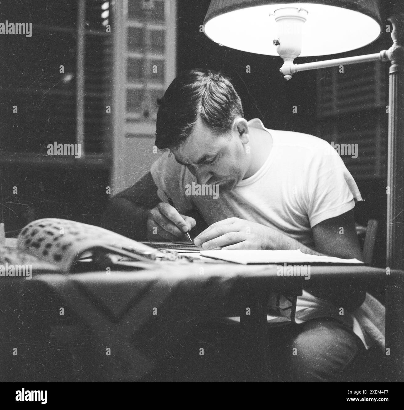 Working with diy tools Black and White Stock Photos & Images - Alamy