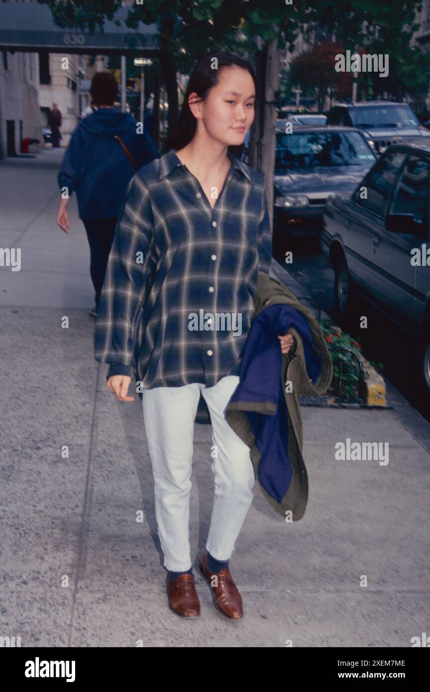 Soon-Yi Previn in New York City in 1994. Photo Credit: Henry McGee ...