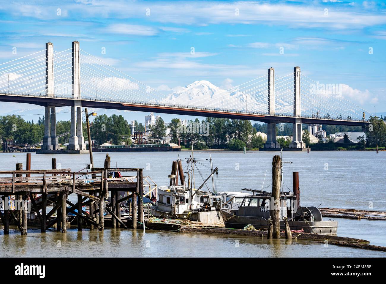 Port Coquitlam British Columbia Canada, June 09 2024: Fishing boat ...