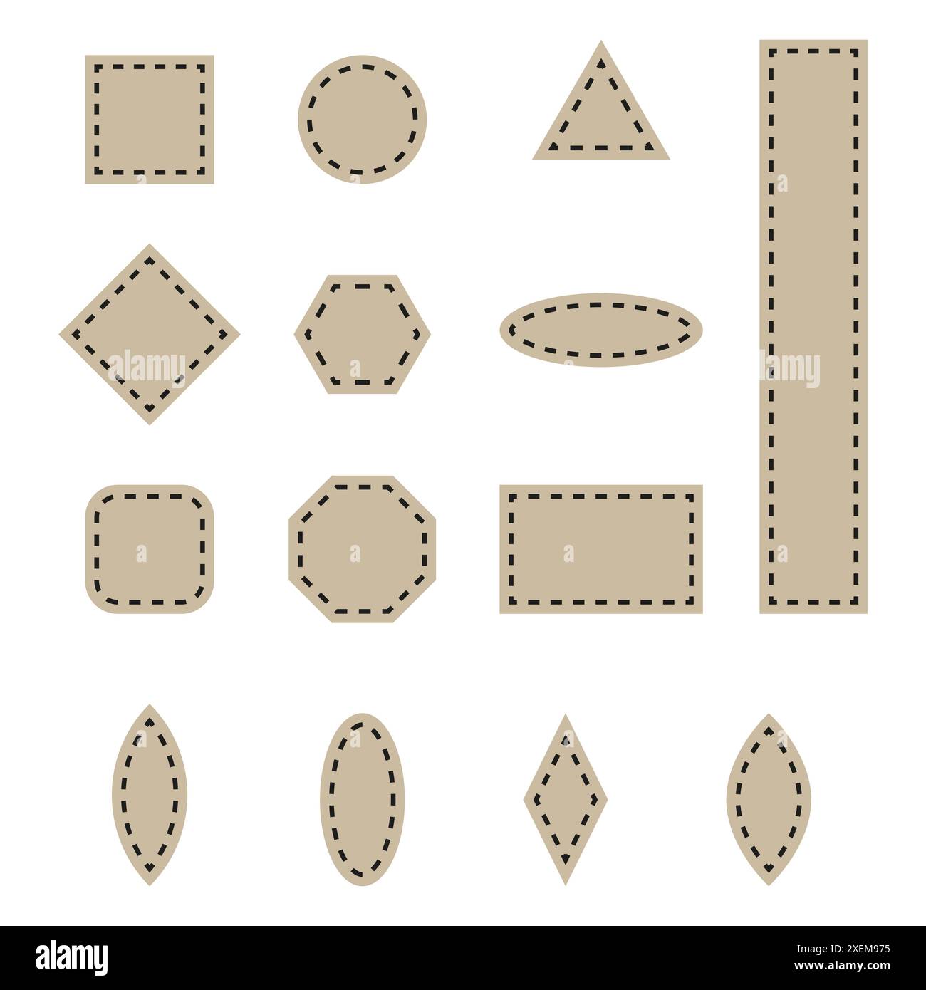 Dotted oval shapes hi-res stock photography and images - Alamy