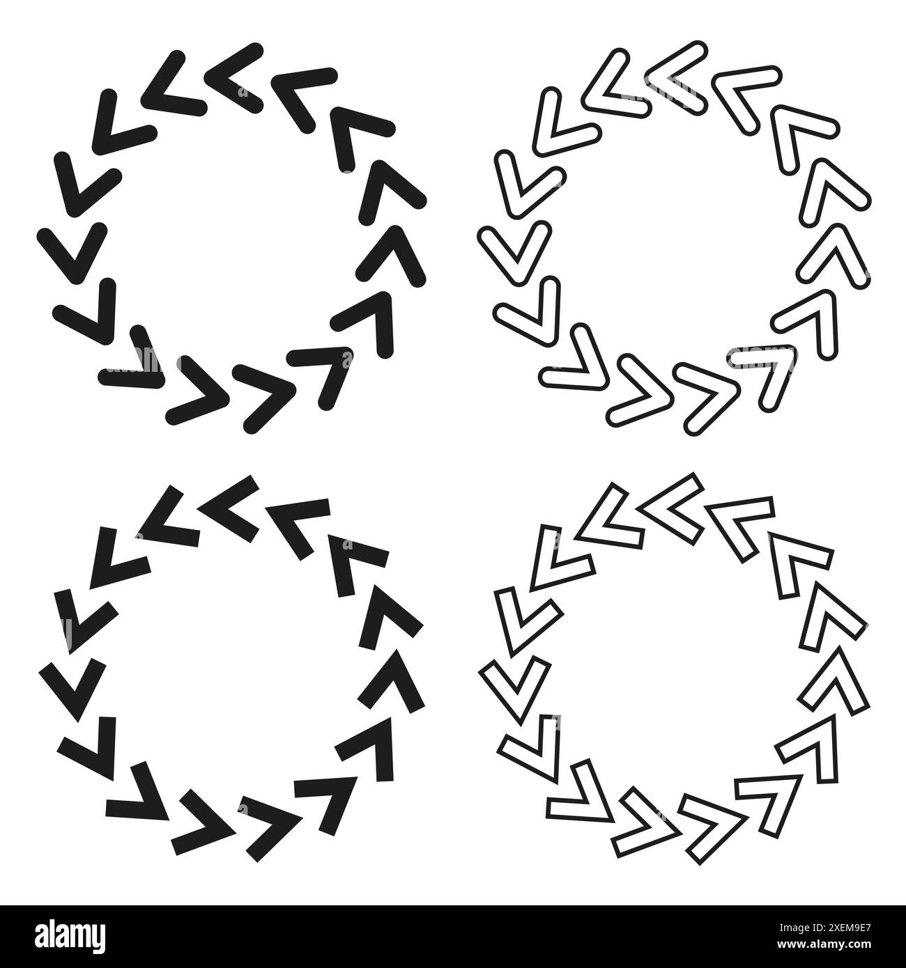 Circular borders hi-res stock photography and images - Alamy