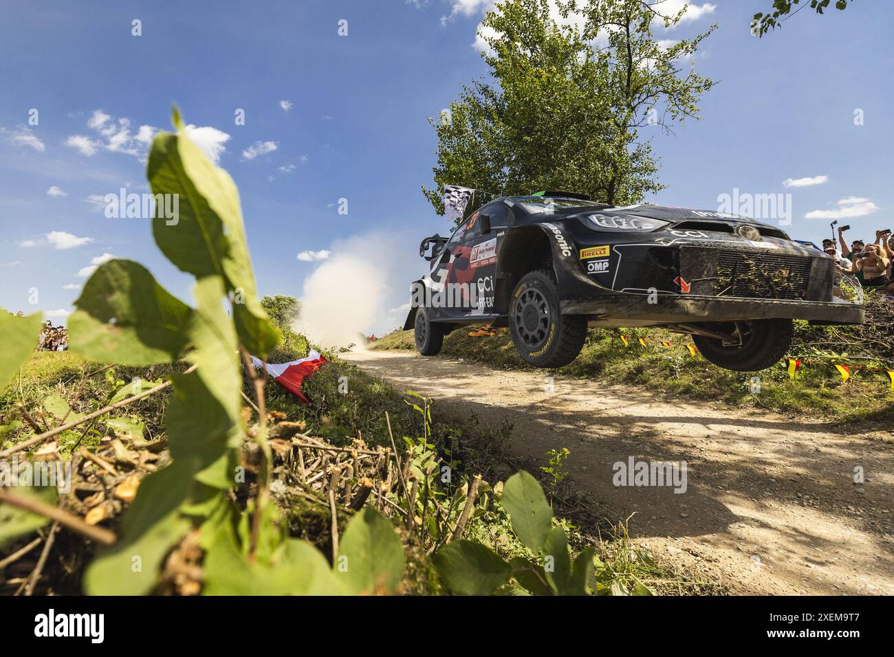 33 EVANS Elfyn, MARTIN Scott, Toyota GR Yaris Rally1, action during the ...