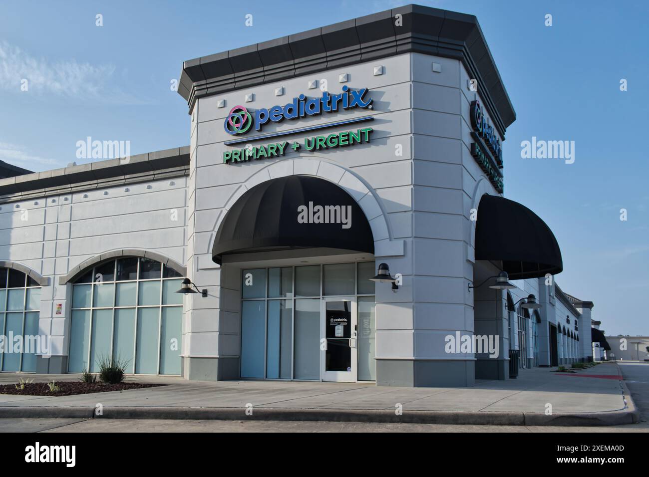 Houston, Texas USA 04-07-2024: Pediatrix clinic building exterior ...