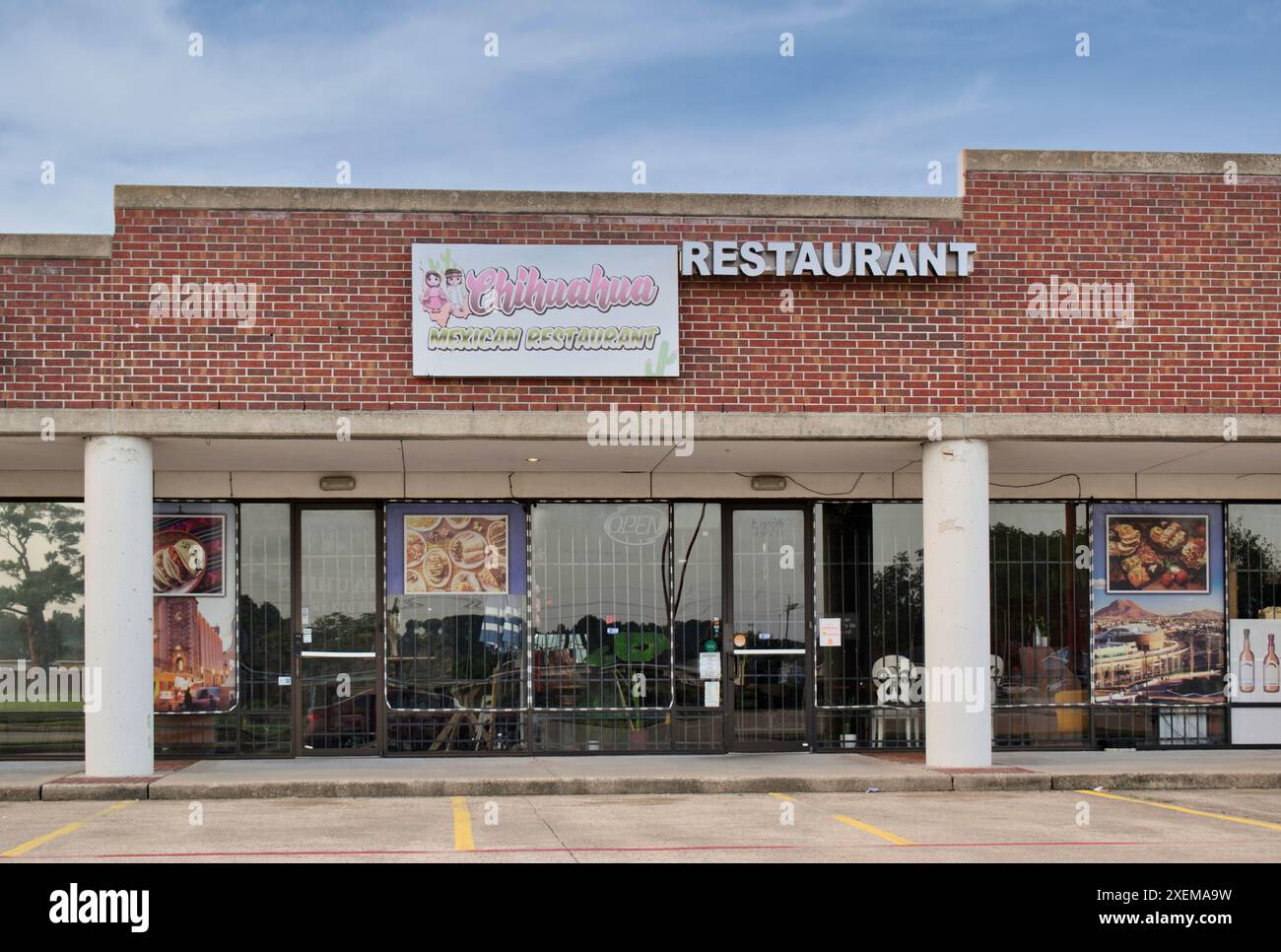 Houston, Texas USA 06-22-2024: Chihuahua Mexican Restaurant storefront ...