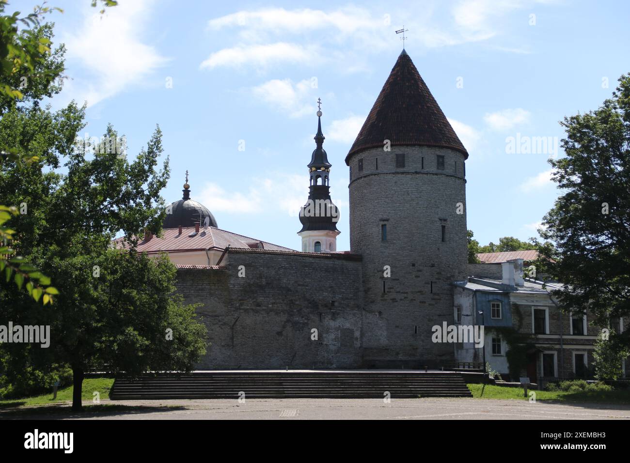 The Walls of Tallinn are the medieval defensive walls constructed ...