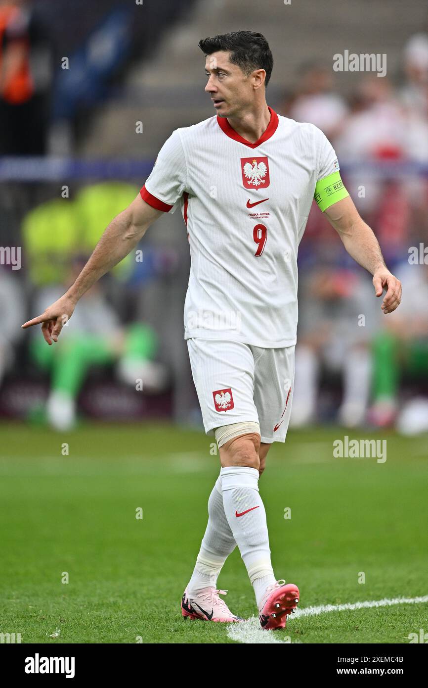 BERLIN, GERMANY - JUNE 21: Robert Lewandowski of Poland during to the ...