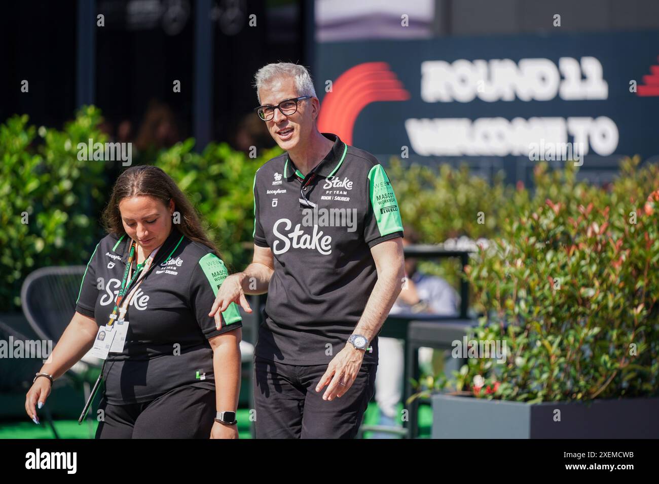 Alessandro Alunni Bravi (I Stake F1 Team Kick Sauber team principal ...