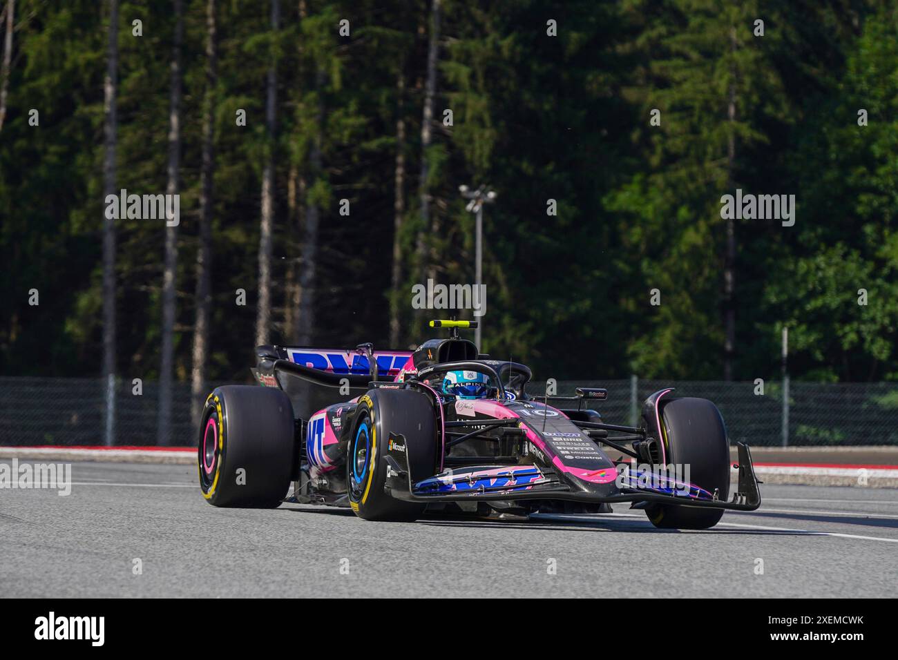 Pierre Gasly (FRA) - Alpine F1 Team - Alpine A524 - Renault during ...