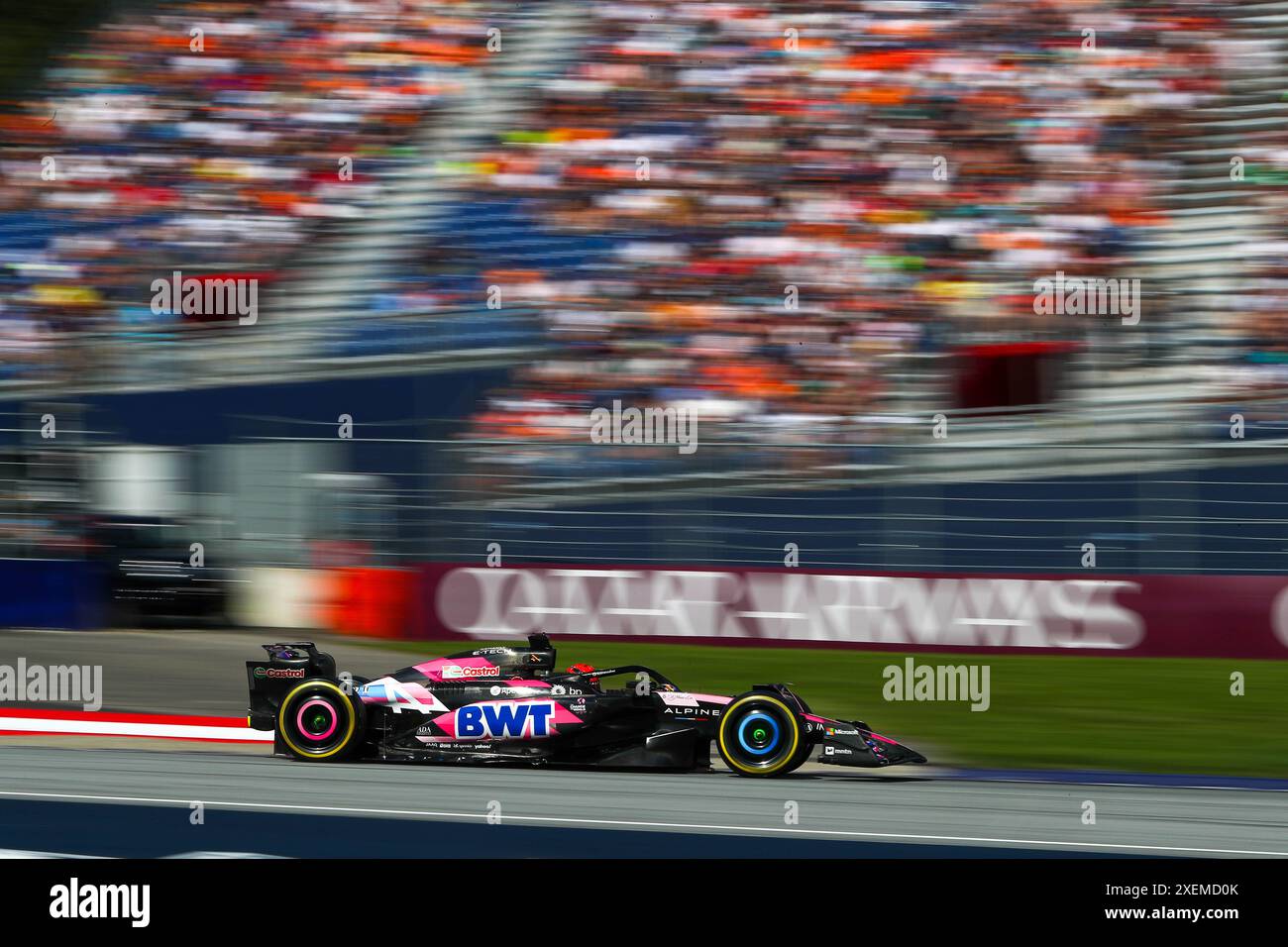 Esteban Ocon (FRA) - Alpine F1 Team - Alpine A524 - Renault during Sprint Qualify session of ...