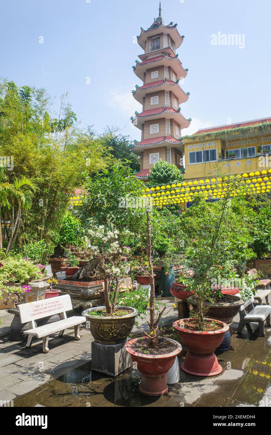 Ho Chi Minh City, Vietnam - 4 Feb, 2024: Xa Loi Buddhist Temple in ...