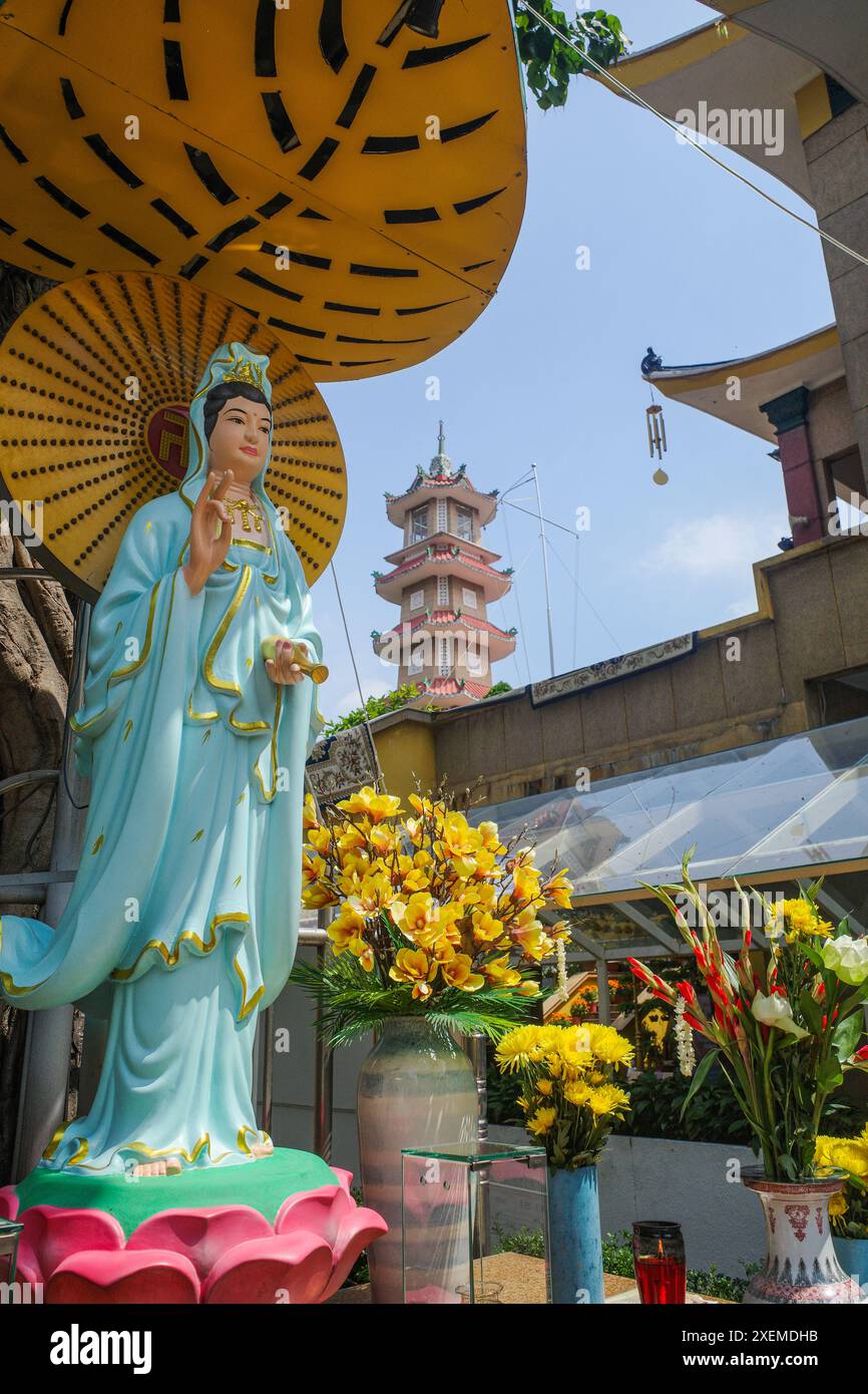 Ho Chi Minh City, Vietnam - 4 Feb, 2024: Xa Loi Buddhist Temple in ...