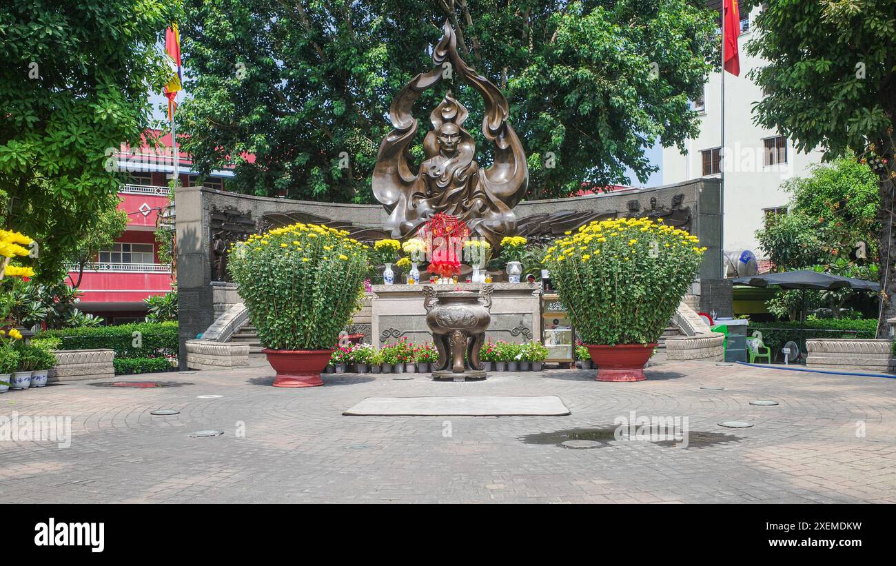 Ho Chi Minh City, Vietnam - 4 Feb, 2024: The Venerable Thich Quang Duc ...