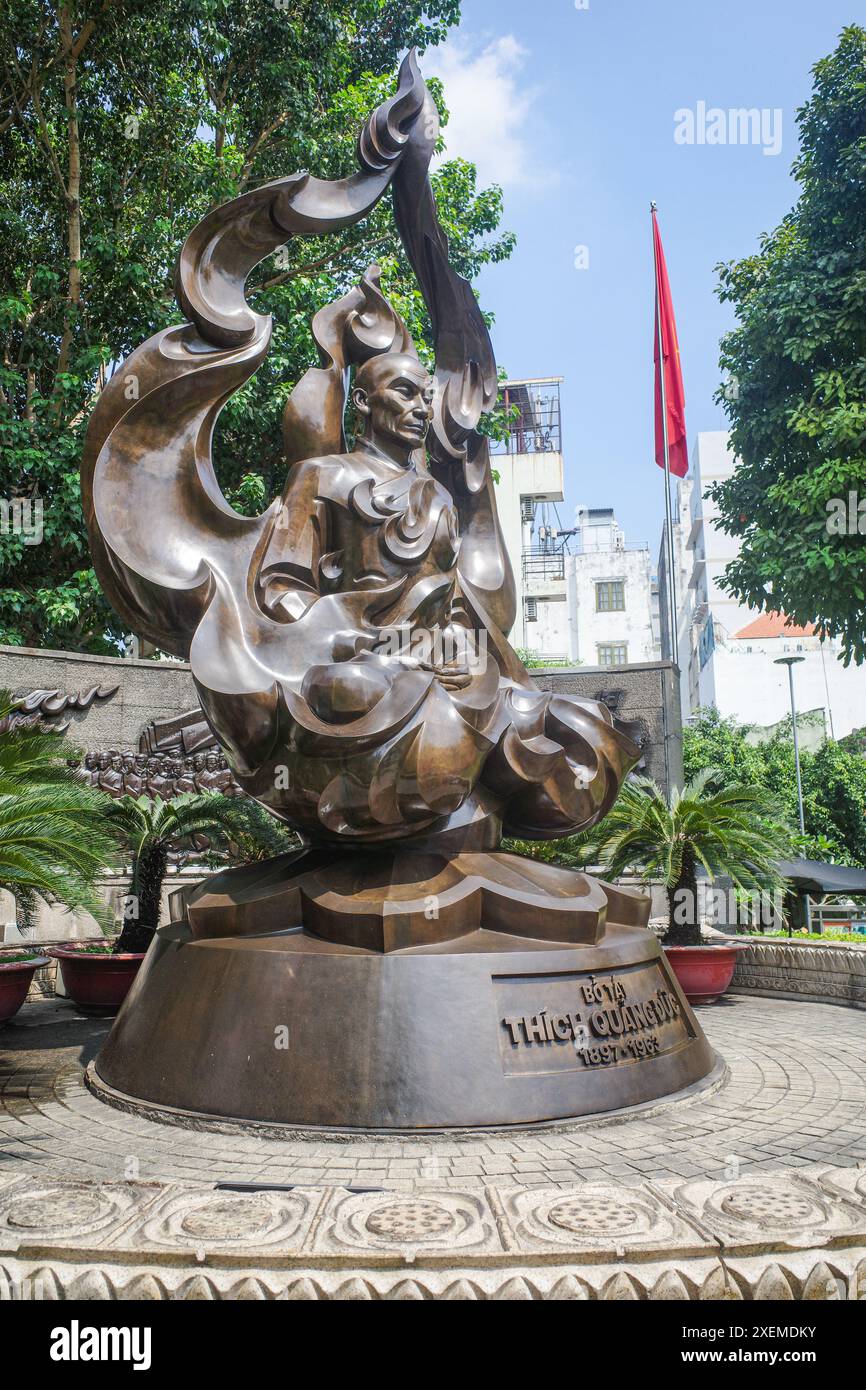 Ho Chi Minh City, Vietnam - 4 Feb, 2024: The Venerable Thich Quang Duc ...