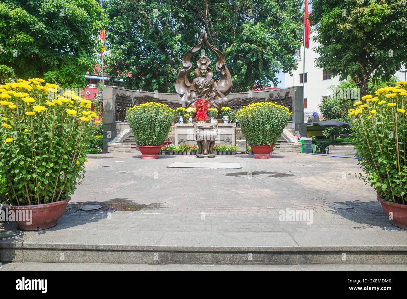 Ho Chi Minh City, Vietnam - 4 Feb, 2024: The Venerable Thich Quang Duc ...