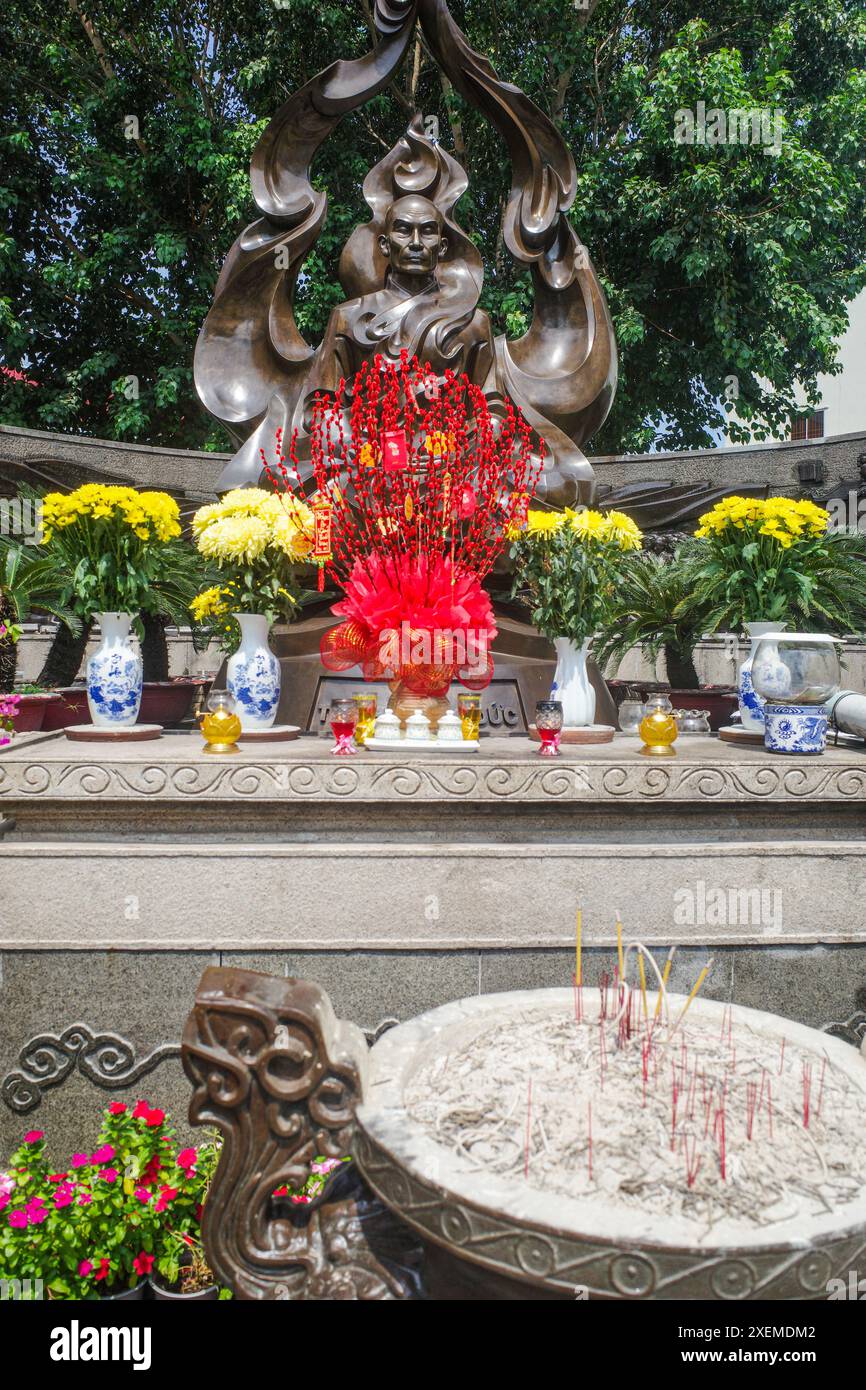 Ho Chi Minh City, Vietnam - 4 Feb, 2024: The Venerable Thich Quang Duc ...