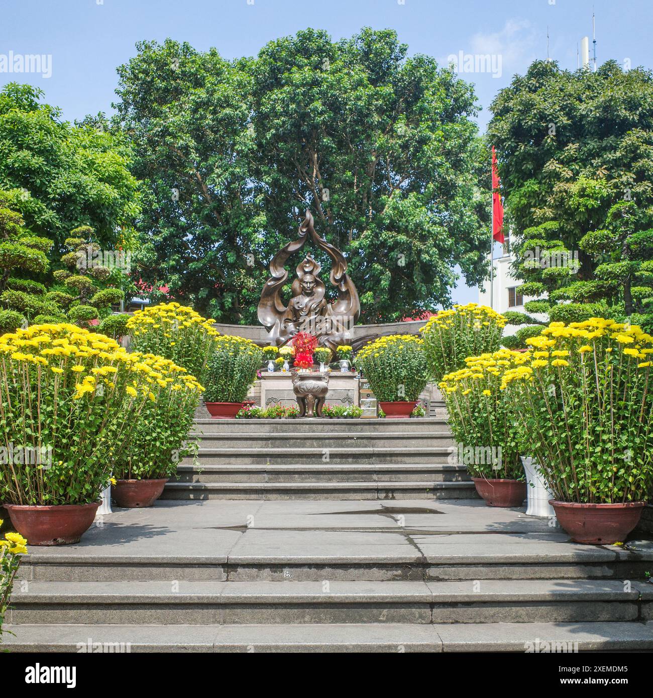 Ho Chi Minh City, Vietnam - 4 Feb, 2024: The Venerable Thich Quang Duc ...