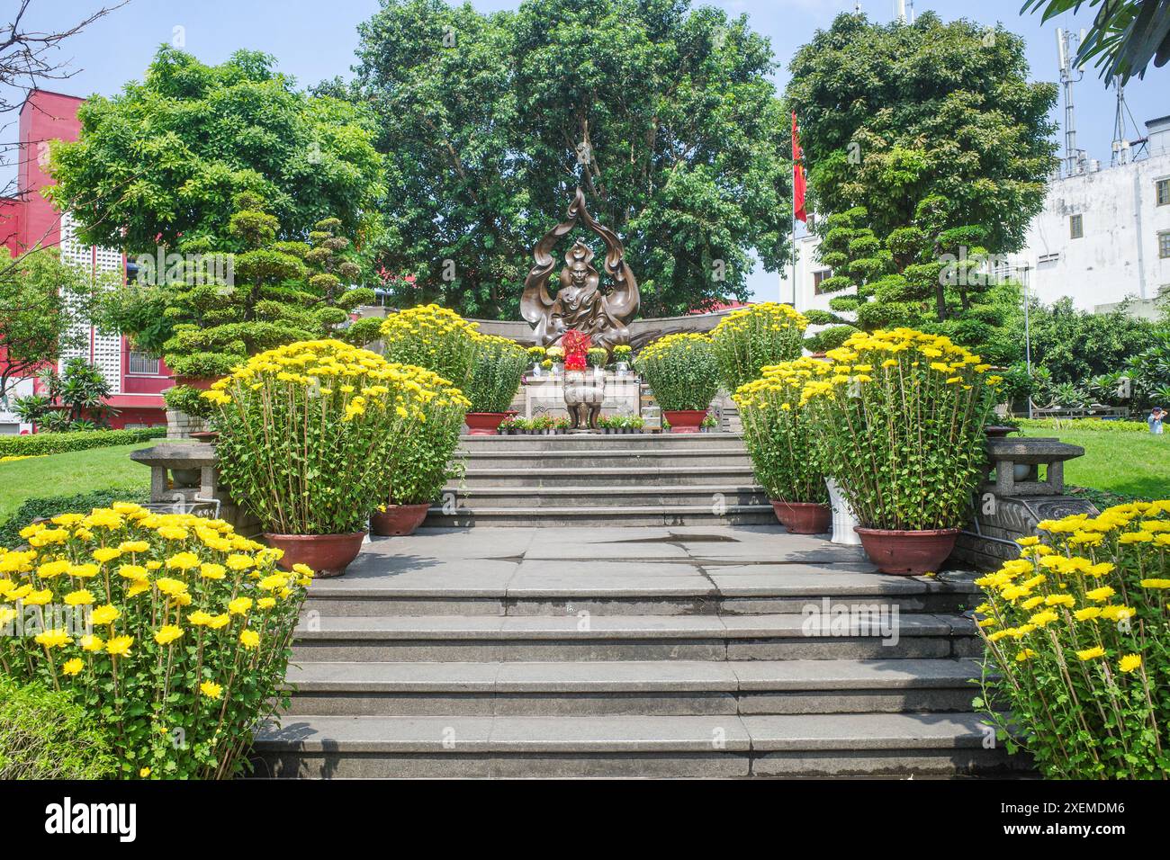 Ho Chi Minh City, Vietnam - 4 Feb, 2024: The Venerable Thich Quang Duc ...