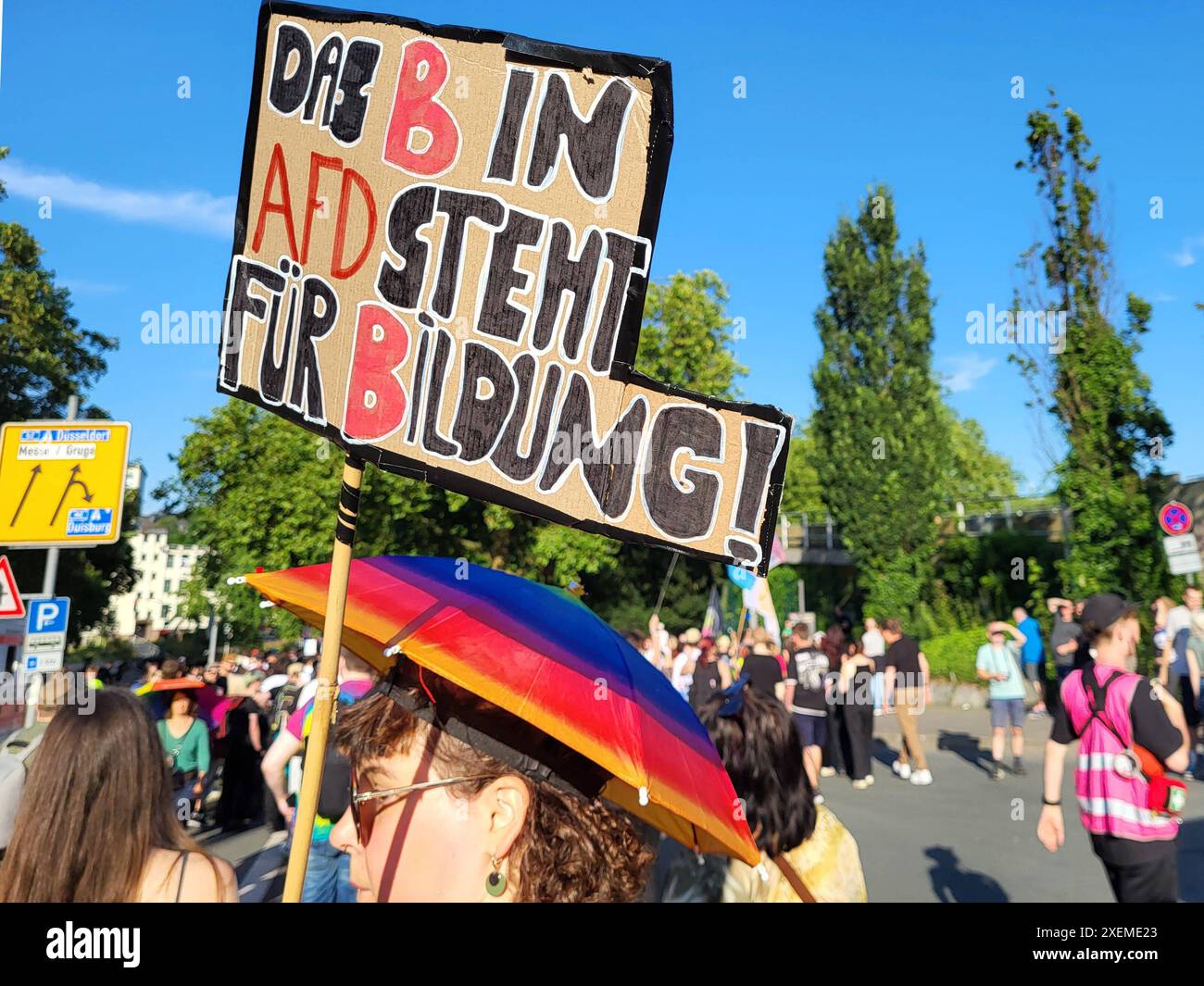 Essen, NRW, Deutschland, AfD Bundesparteitag, Messe Essen, Grugahalle ...