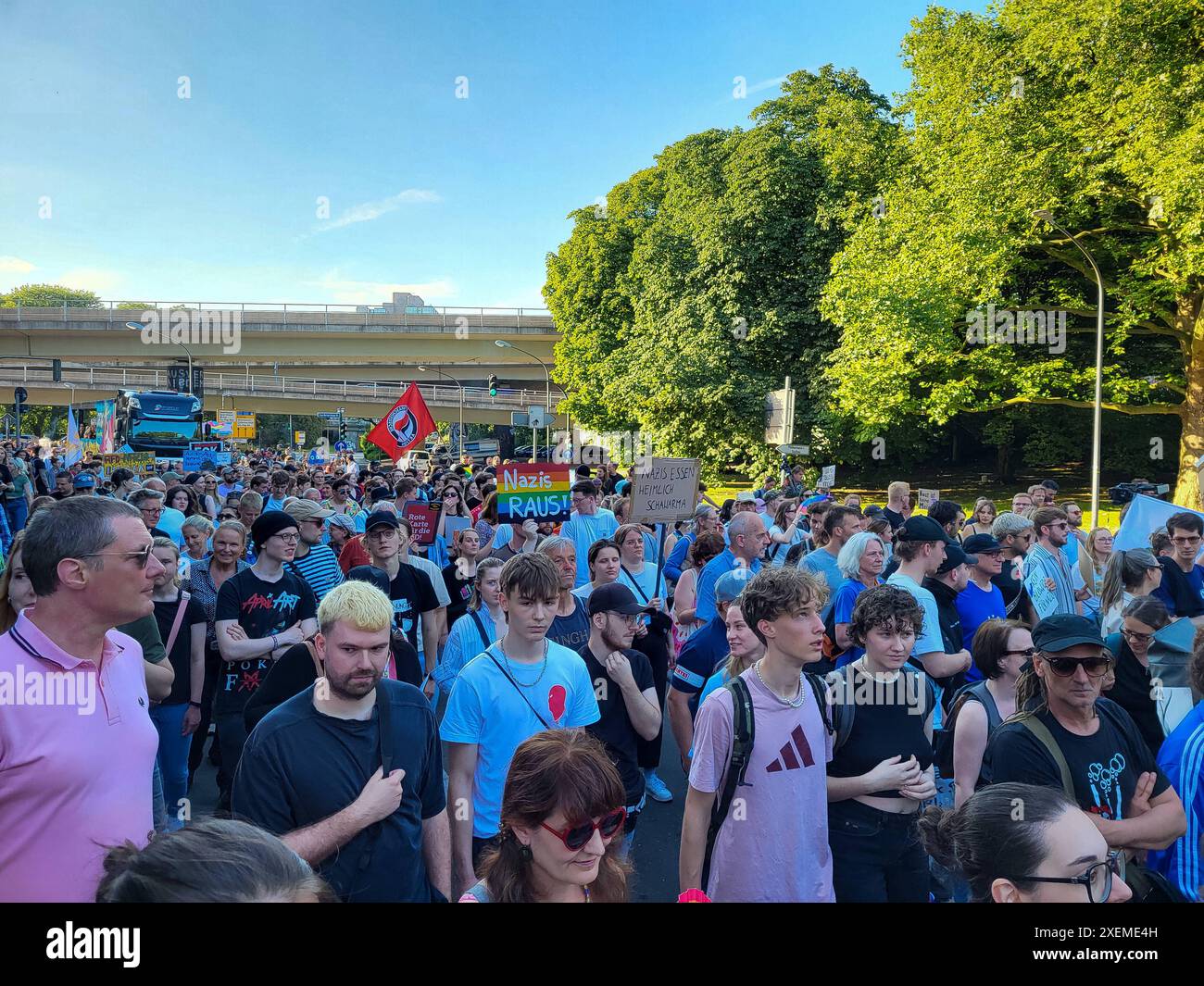 Essen, NRW, Deutschland, AfD Bundesparteitag, Messe Essen, Grugahalle ...