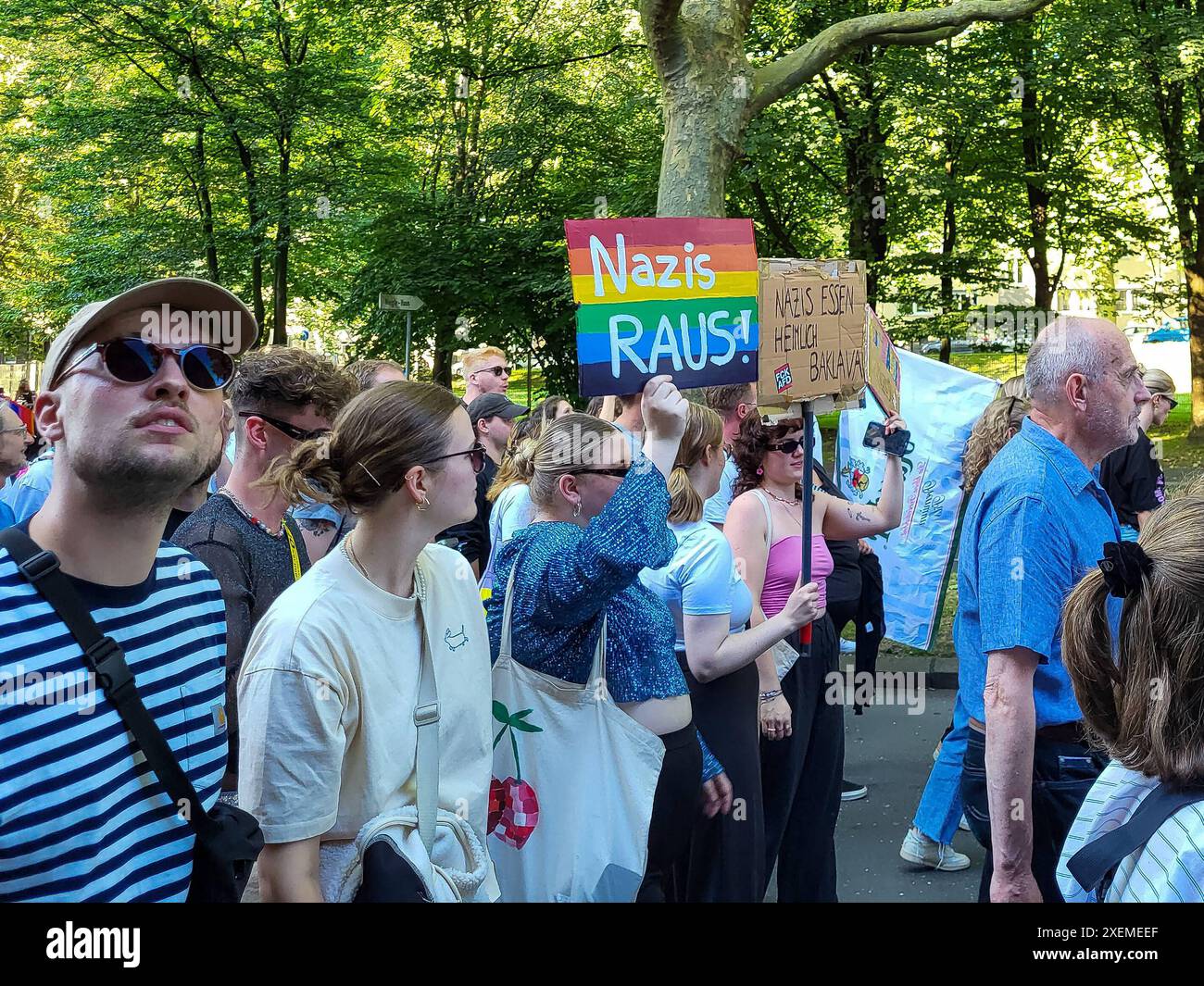 Essen, NRW, Deutschland, AfD Bundesparteitag, Messe Essen, Grugahalle ...