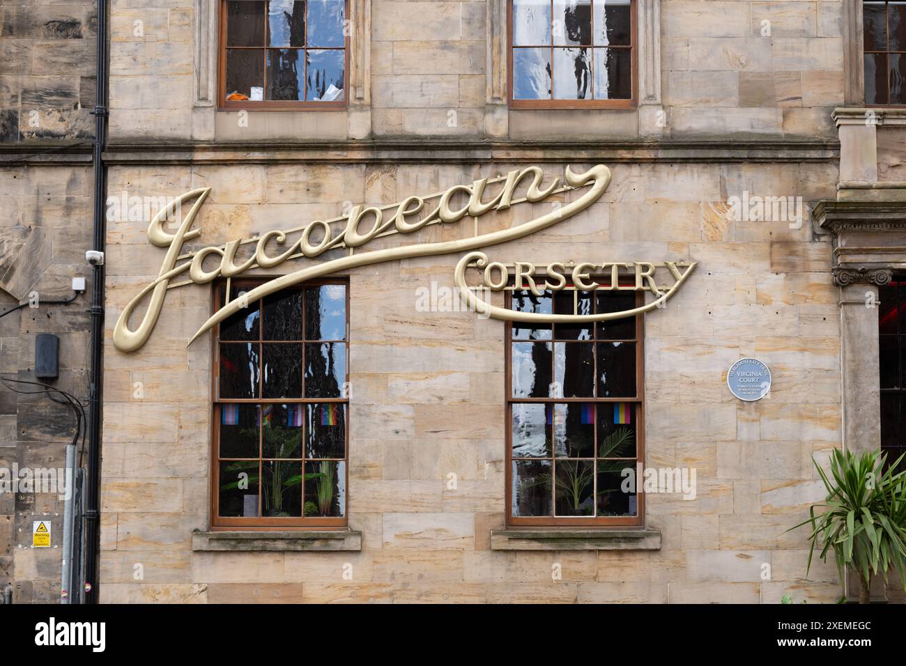 Jacobean Corsetry ghost sign on The Jacobean Building 53 Virginia ...