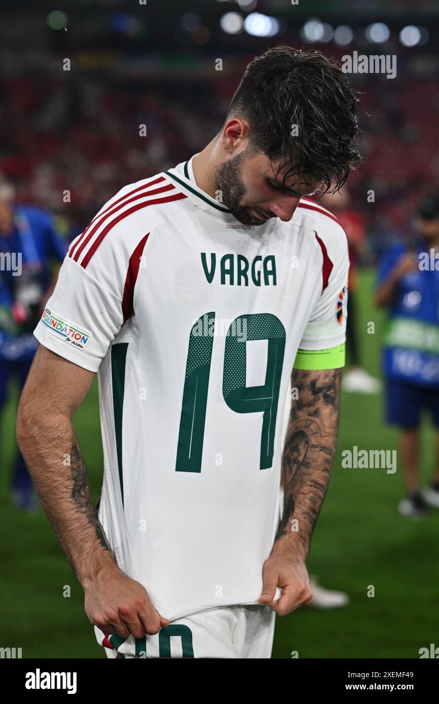 STUTTGART, GERMANY - JUNE 23: Dominik Szoboszlai of Hungary after the ...