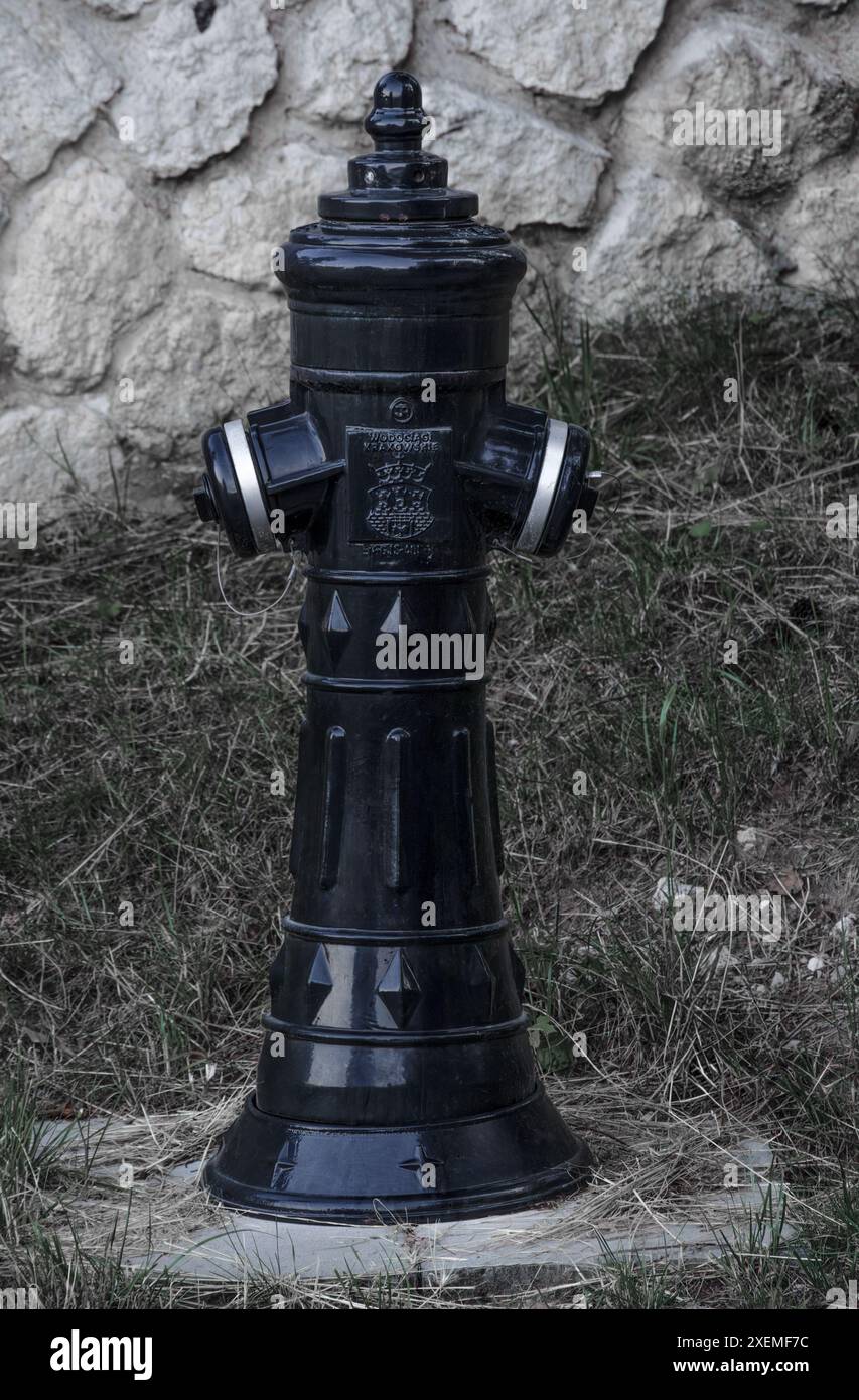 Black fire hydrant standing hi-res stock photography and images - Alamy