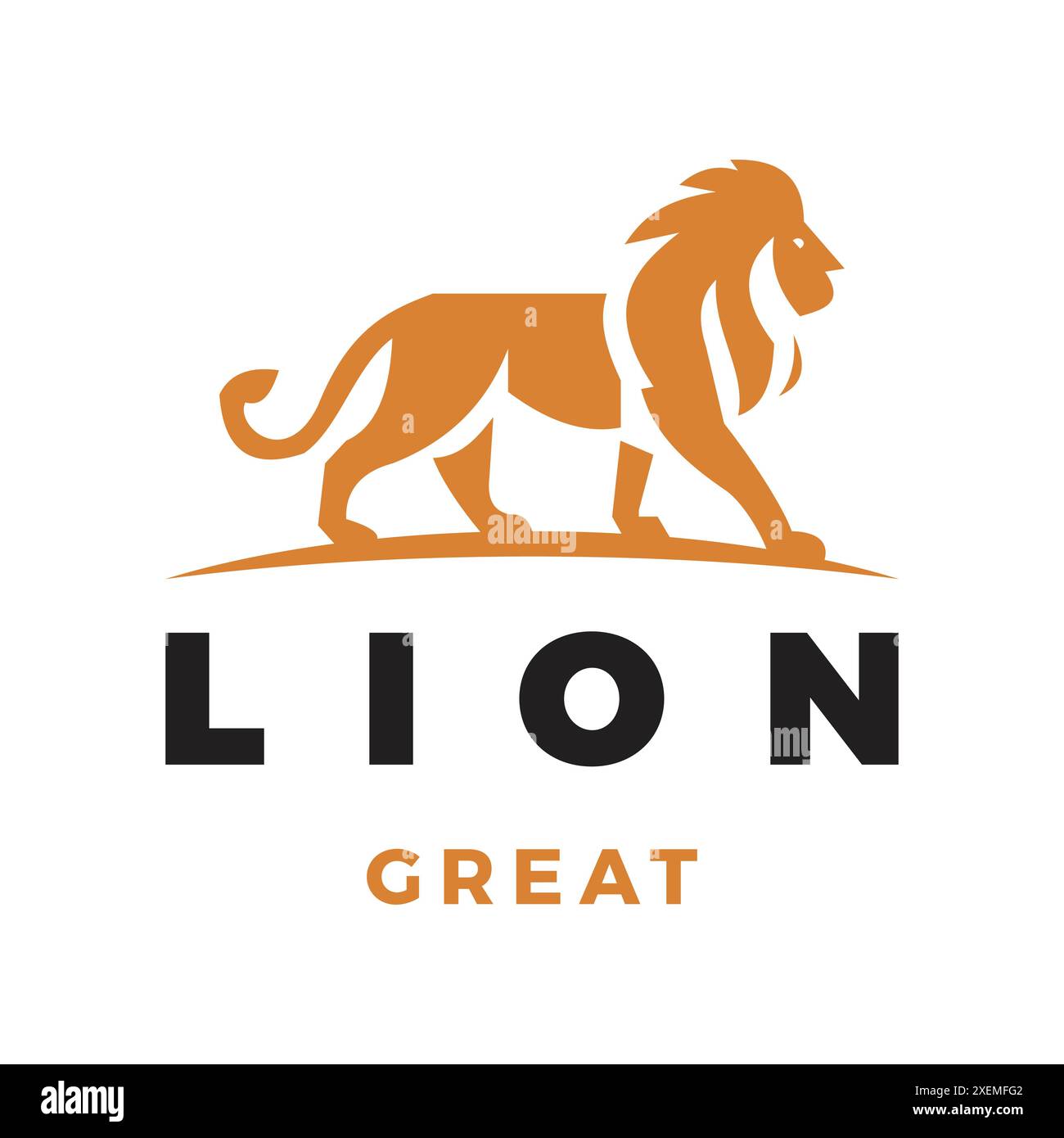 Lion Icon Logo Design Template Stock Vector Image & Art - Alamy