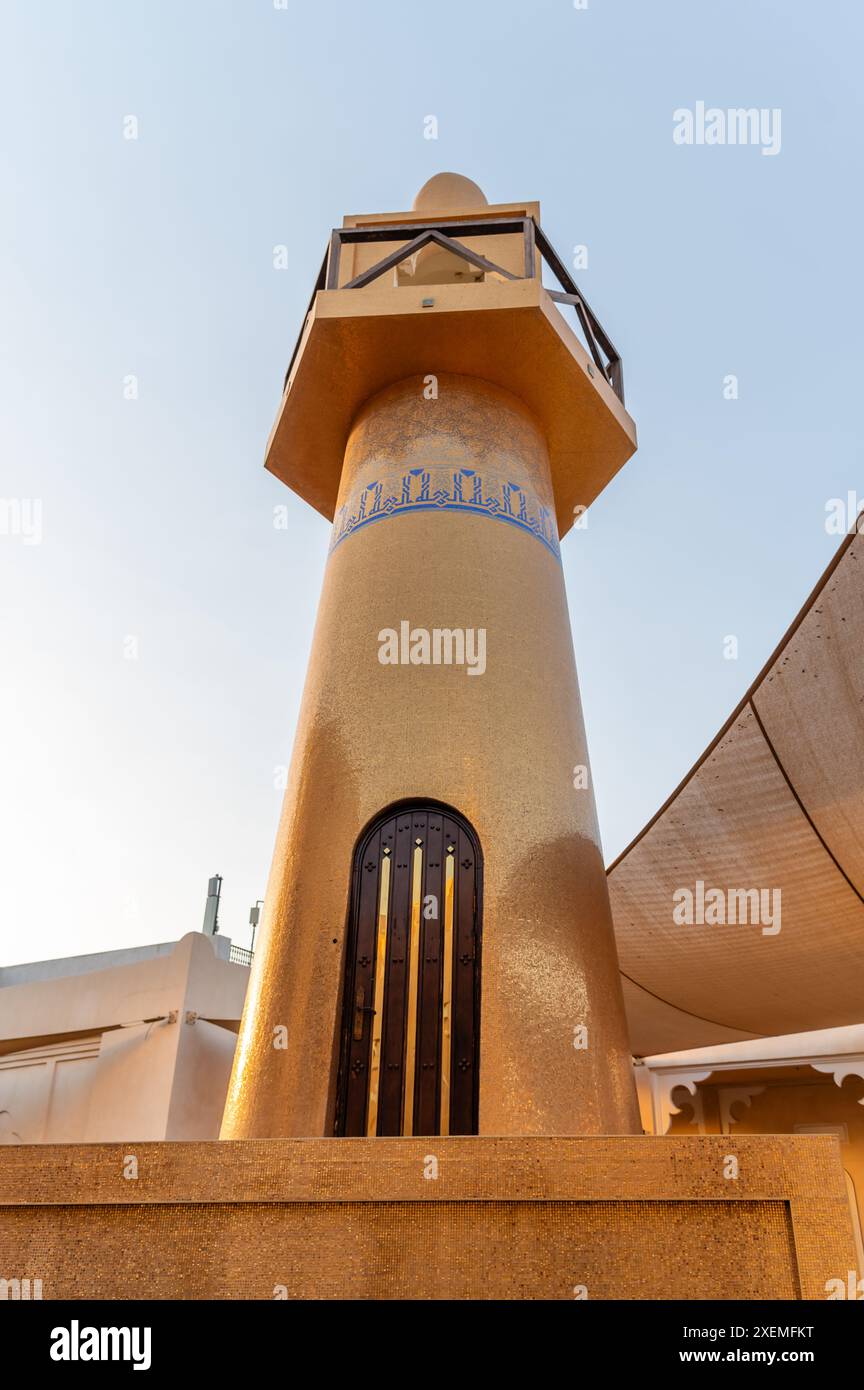 The Golden Masjid, Doha, Qatar Stock Photo - Alamy