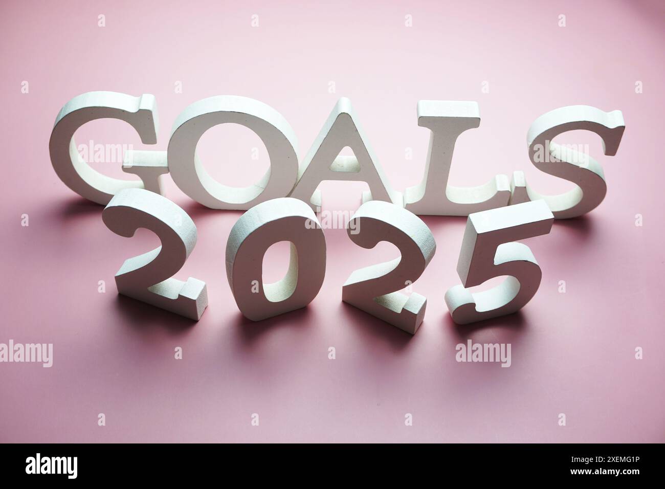 2025 goals hi-res stock photography and images - Alamy