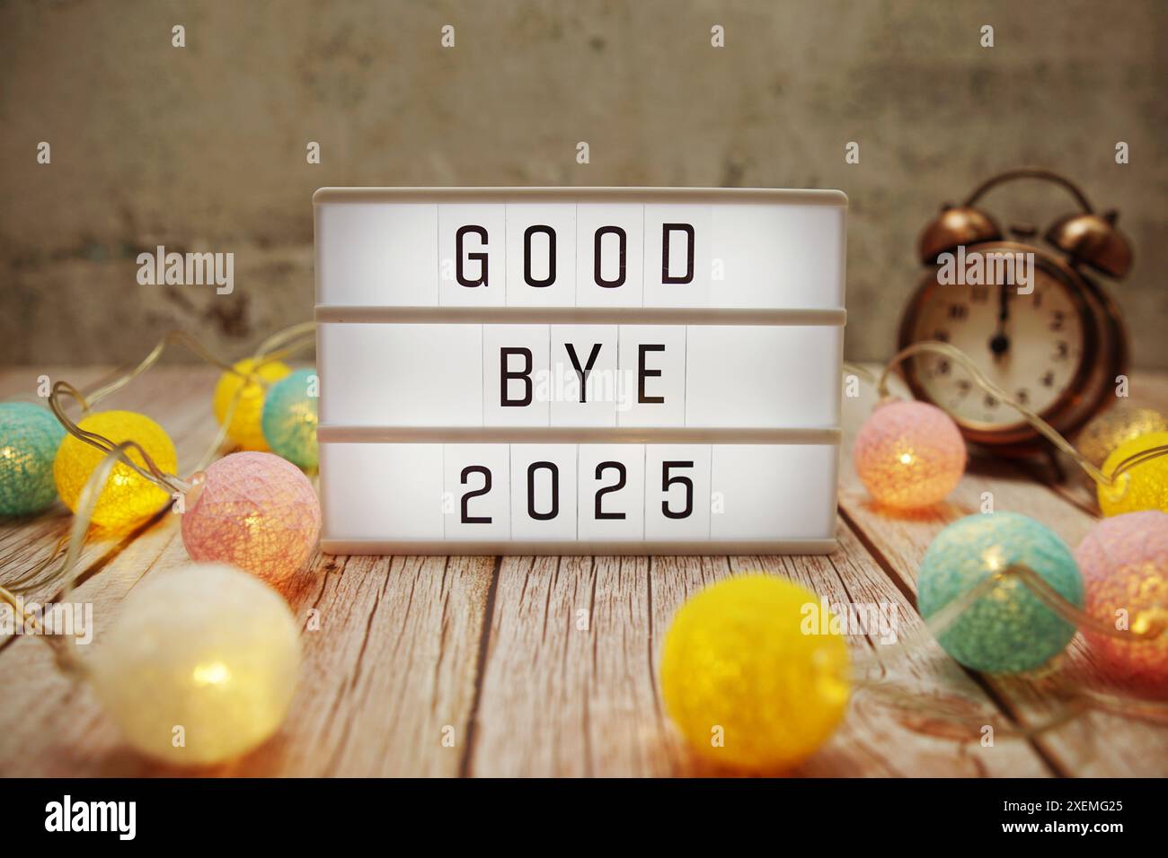 Goodbye 2025 hi-res stock photography and images - Alamy