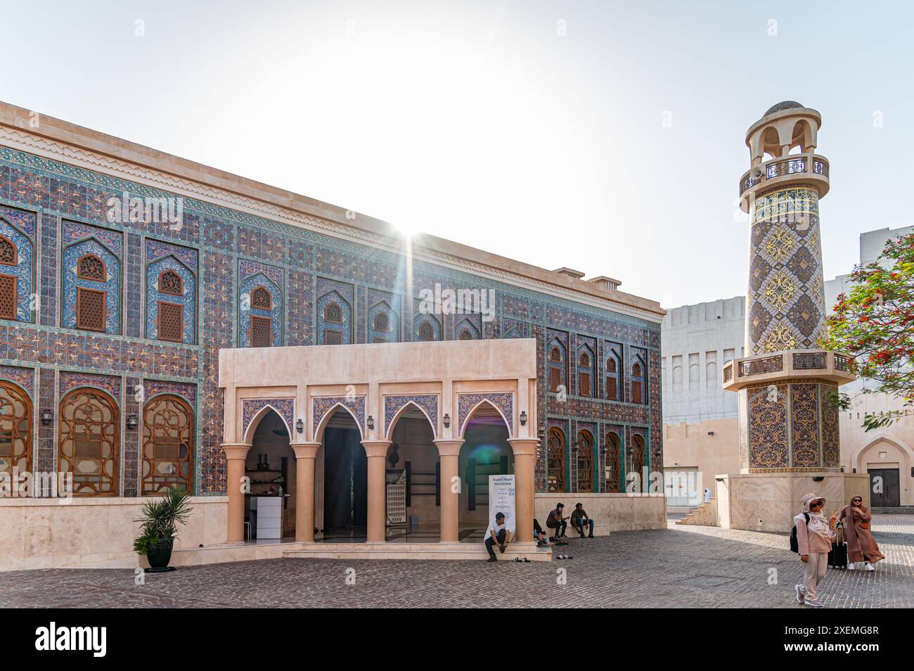 Blue mosque doha hi-res stock photography and images - Alamy