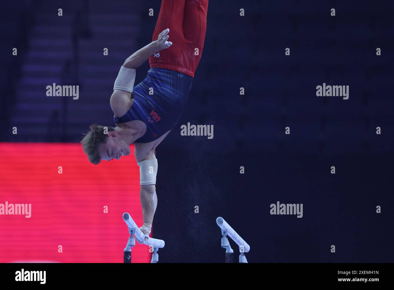 June 27, 2024: Gymnast Curran Phillips during the 2024 U.S. Olympic ...